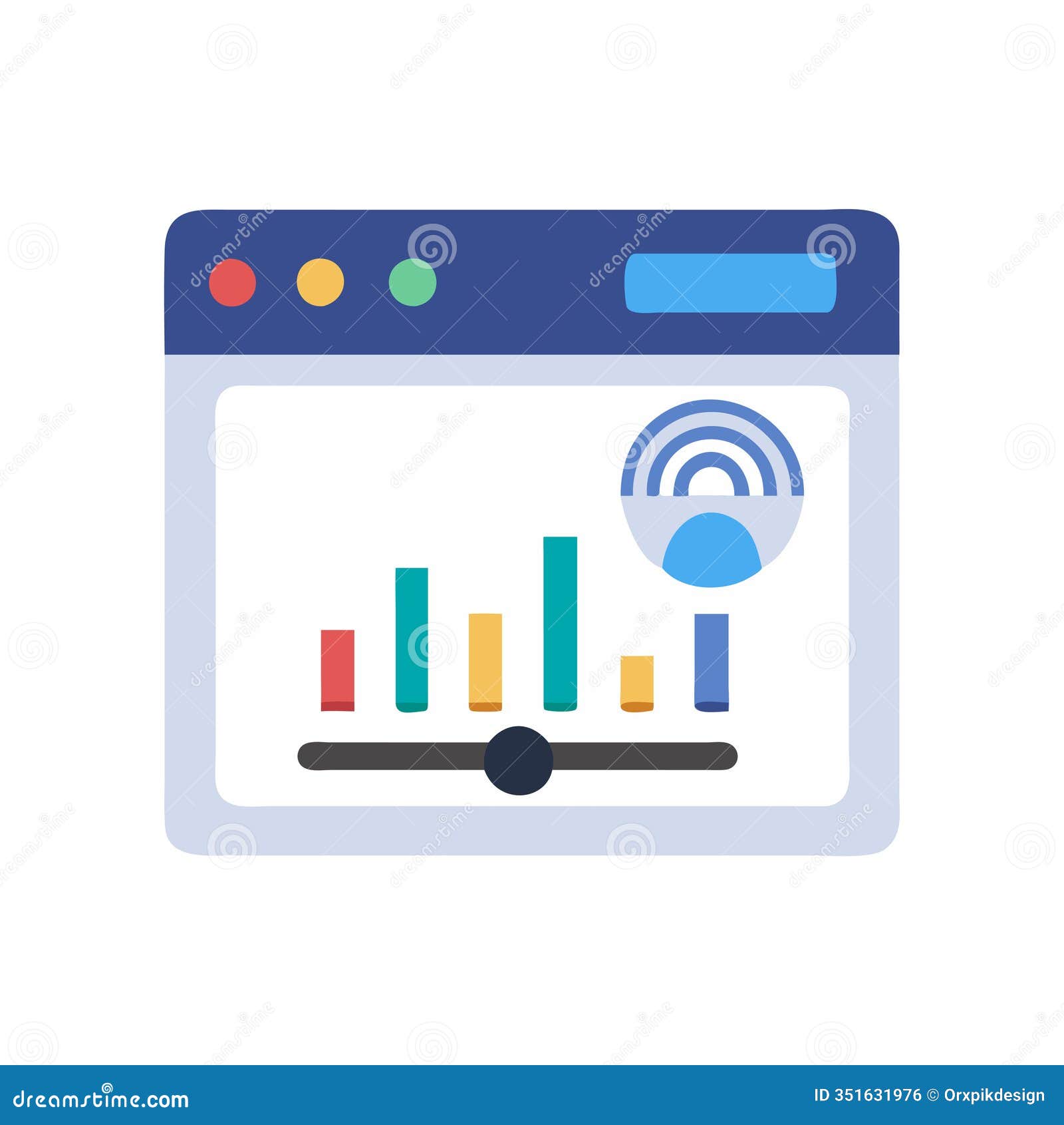 Packet Analyzer Technology Icon Vector Illustration | CartoonDealer.com ...