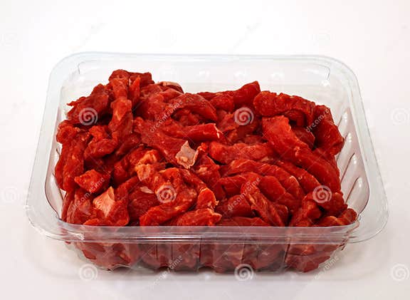 Packet of chopped red meat stock photo. Image of healthy - 29350664