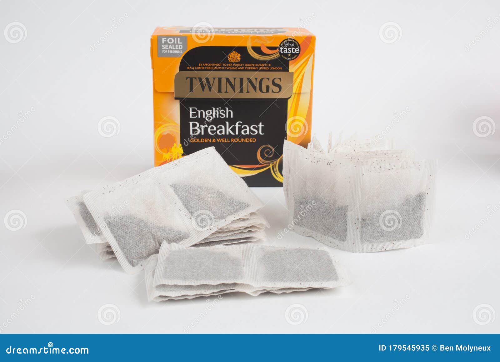 A Packet of English Breakfast Tea Editorial Image - Image of breakfast ...
