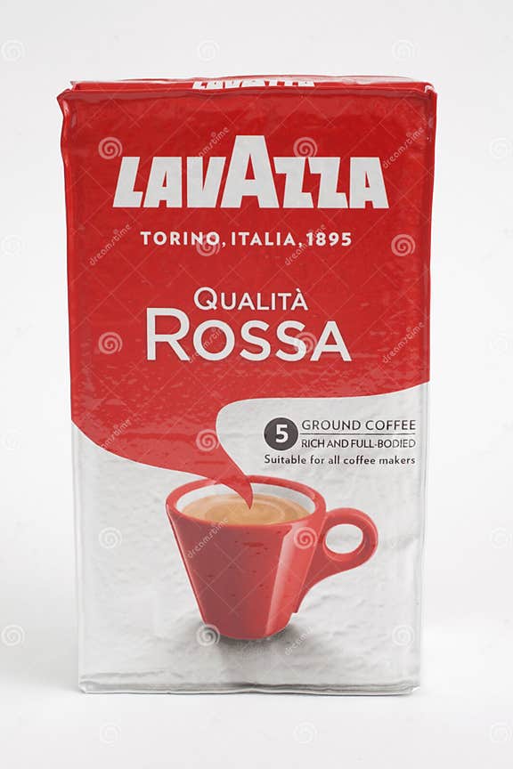 A Packet of Ground Coffee by Lavazza Editorial Photography - Image of ...