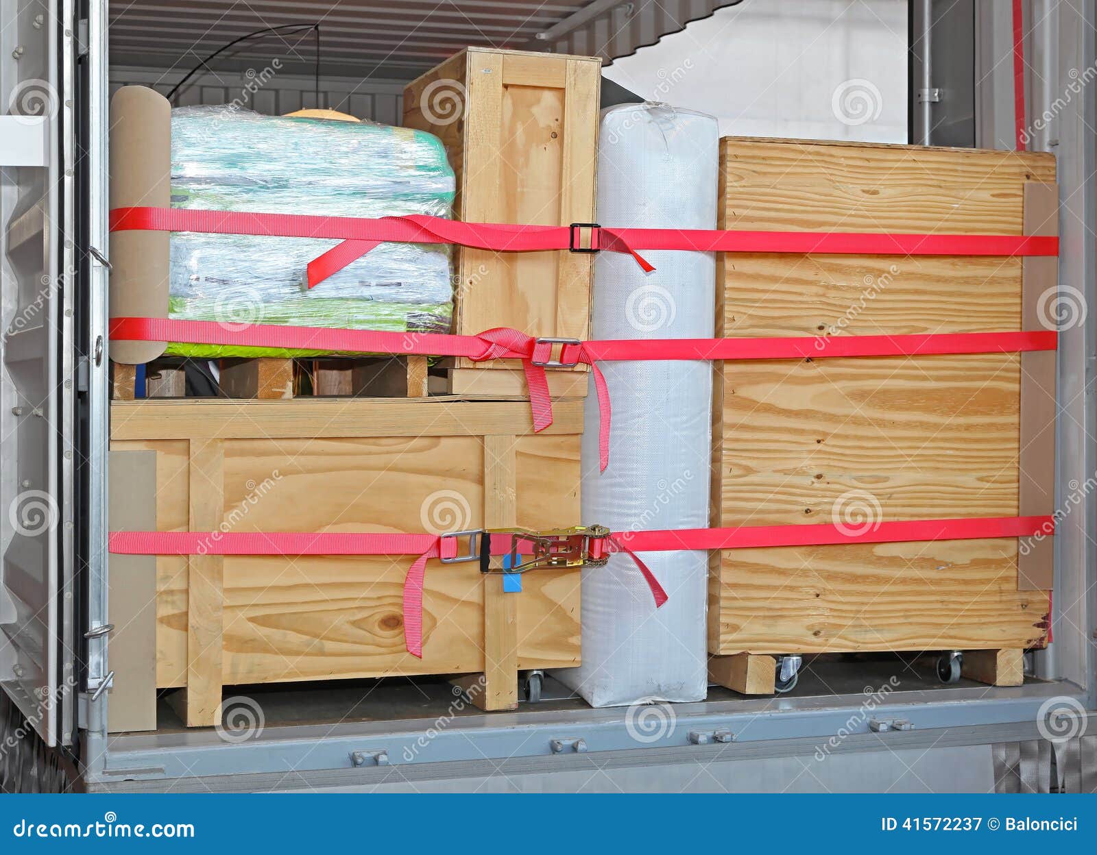 Packet truck stock image. Image of packed, logistics - 41572237