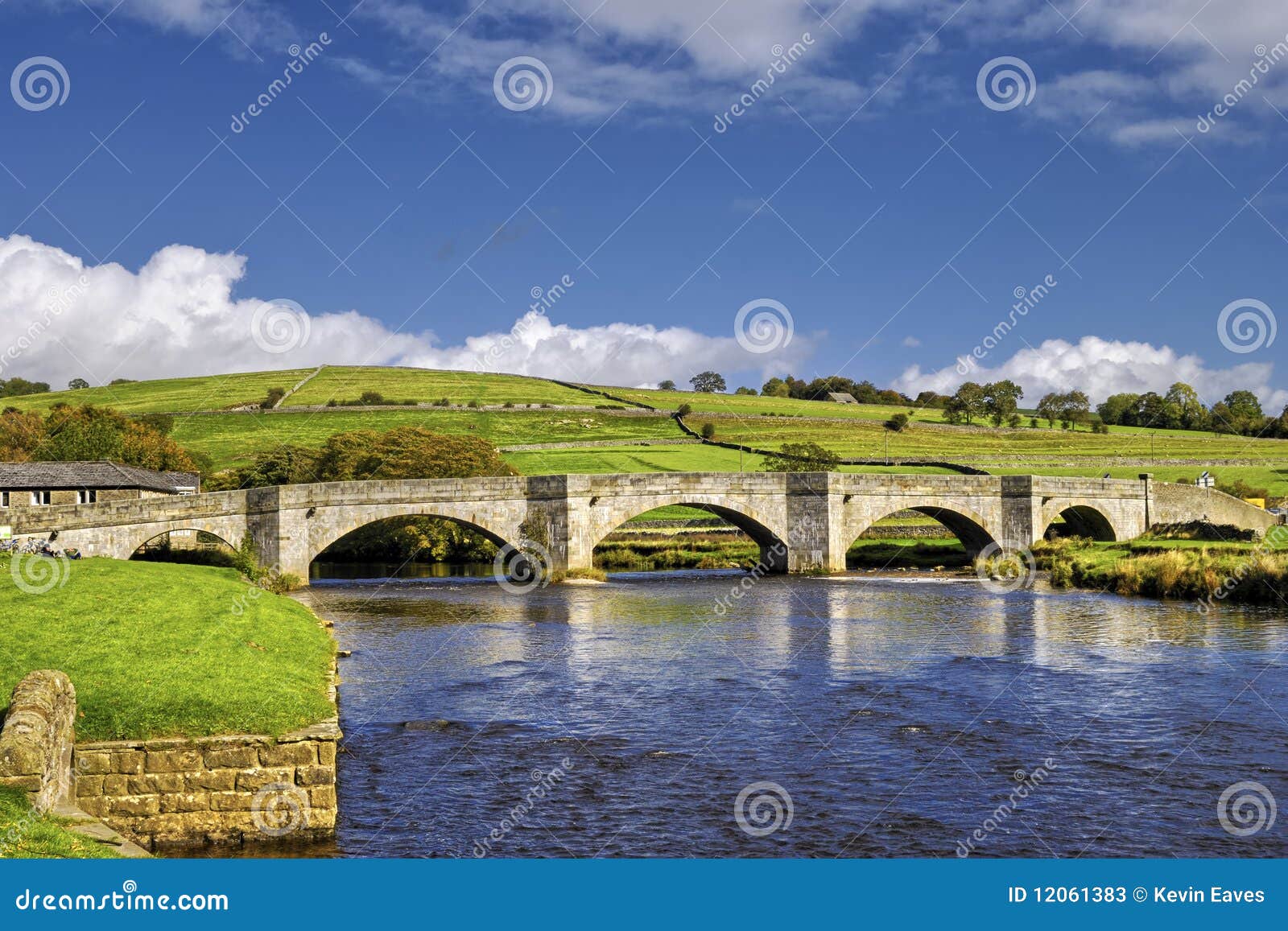 The Old Packhorse Bridge Known As Birk`s Bridge Across The River Duddon ...