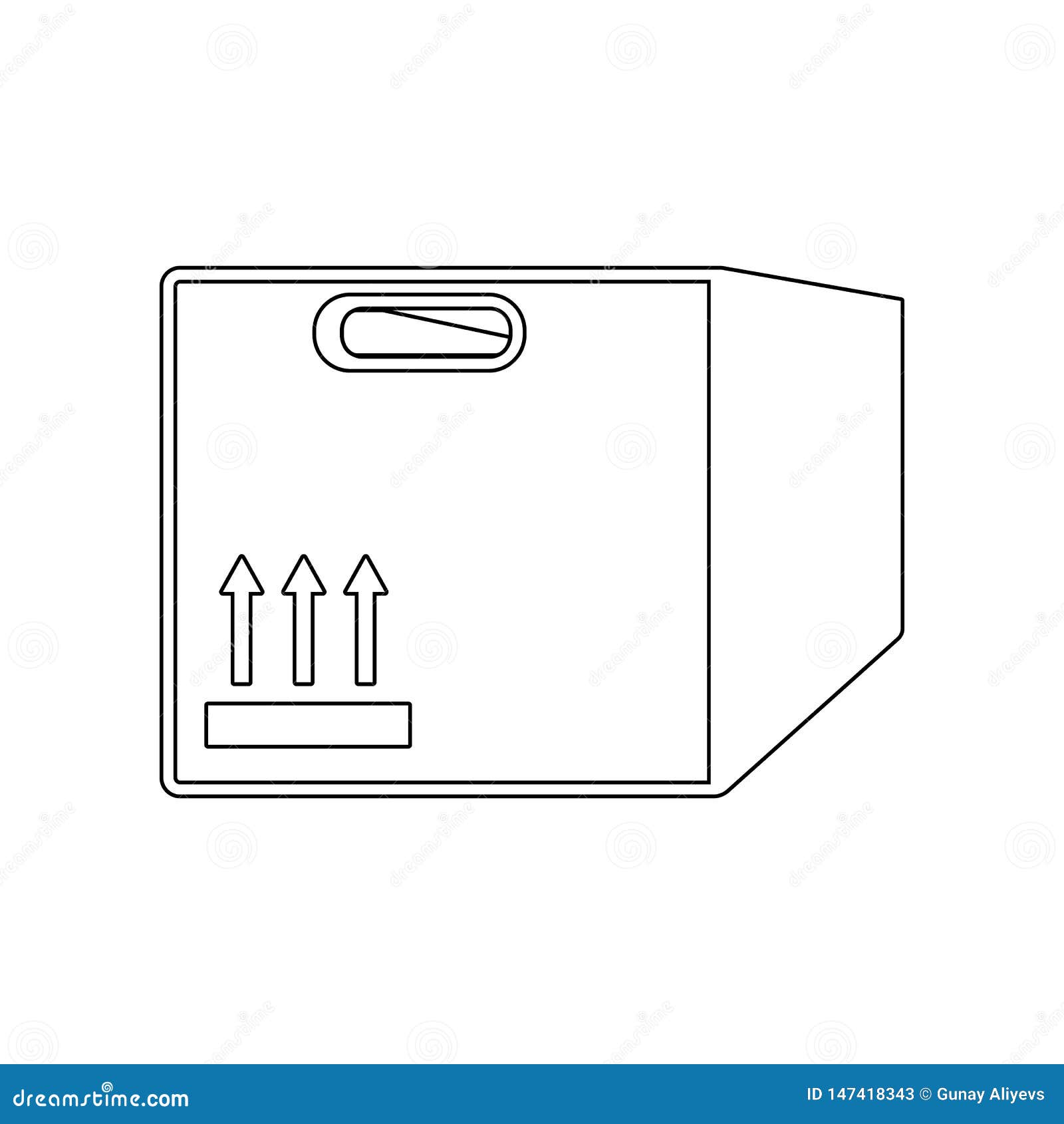 Packing Box Icon. Element of Logistic for Mobile Concept and Web Apps ...