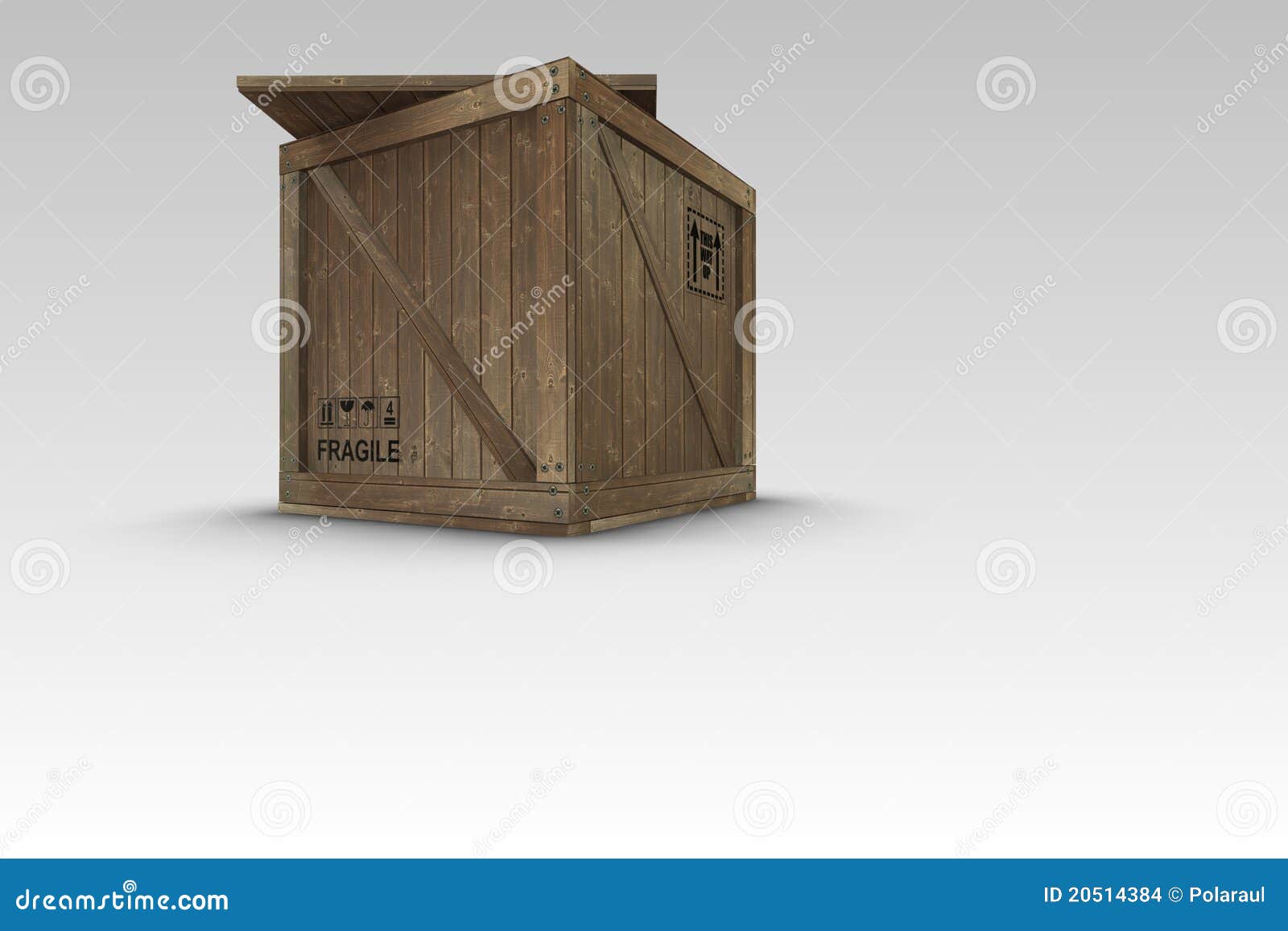 Packing Crate stock photo. Image of store, fragile, delivering - 20514384
