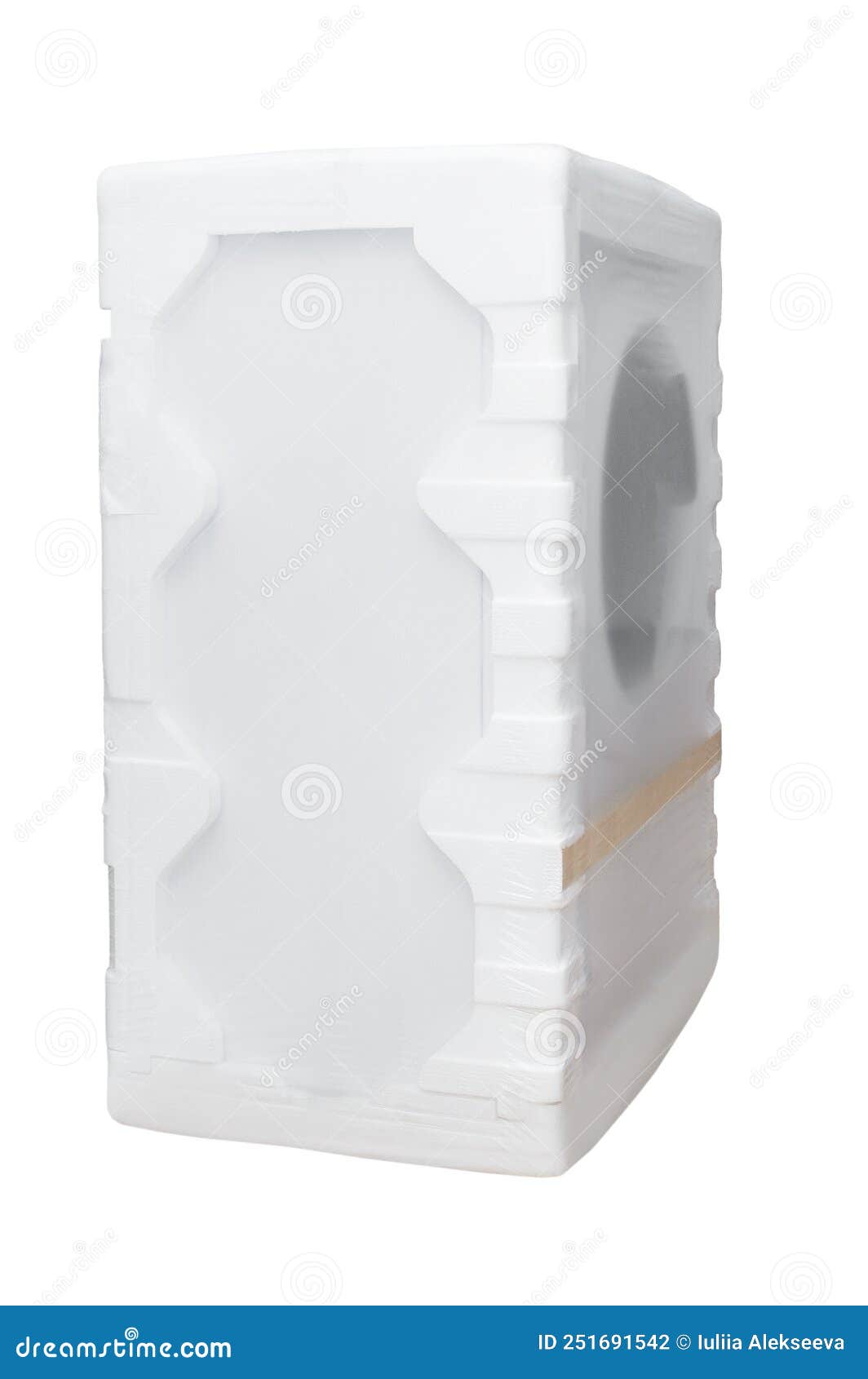 Packing of Large Household Appliances. Washing Machine Transport ...