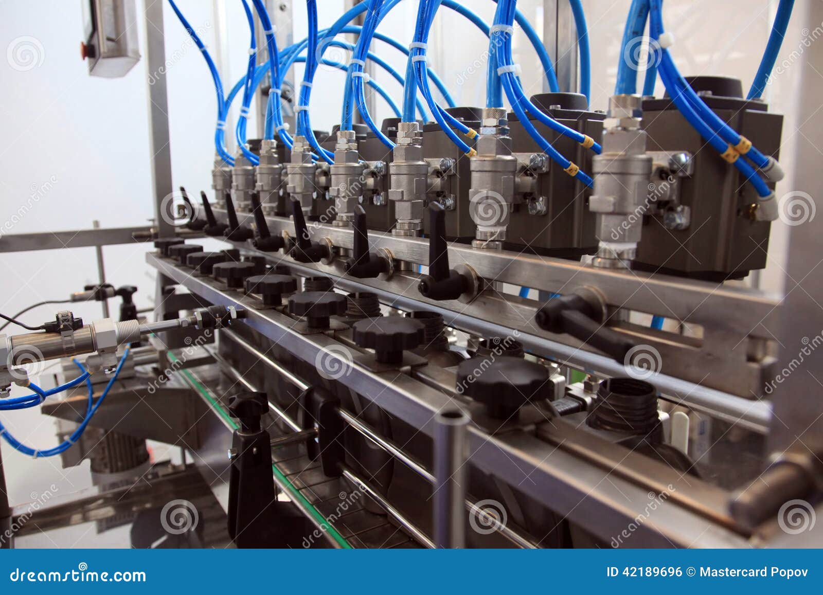 Packing of Liquids in Canisters Stock Photo - Image of clean, technical ...