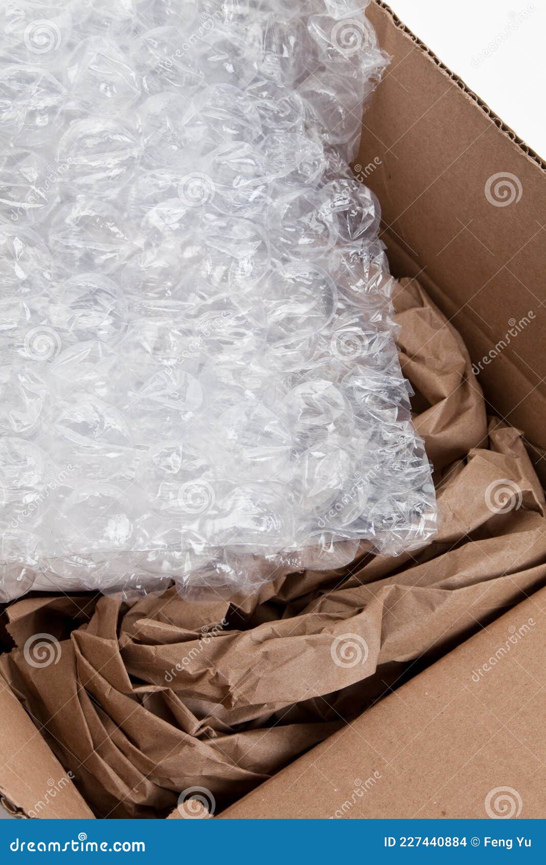 Box packing material stock photo. Image of plastic, fragility - 227440884