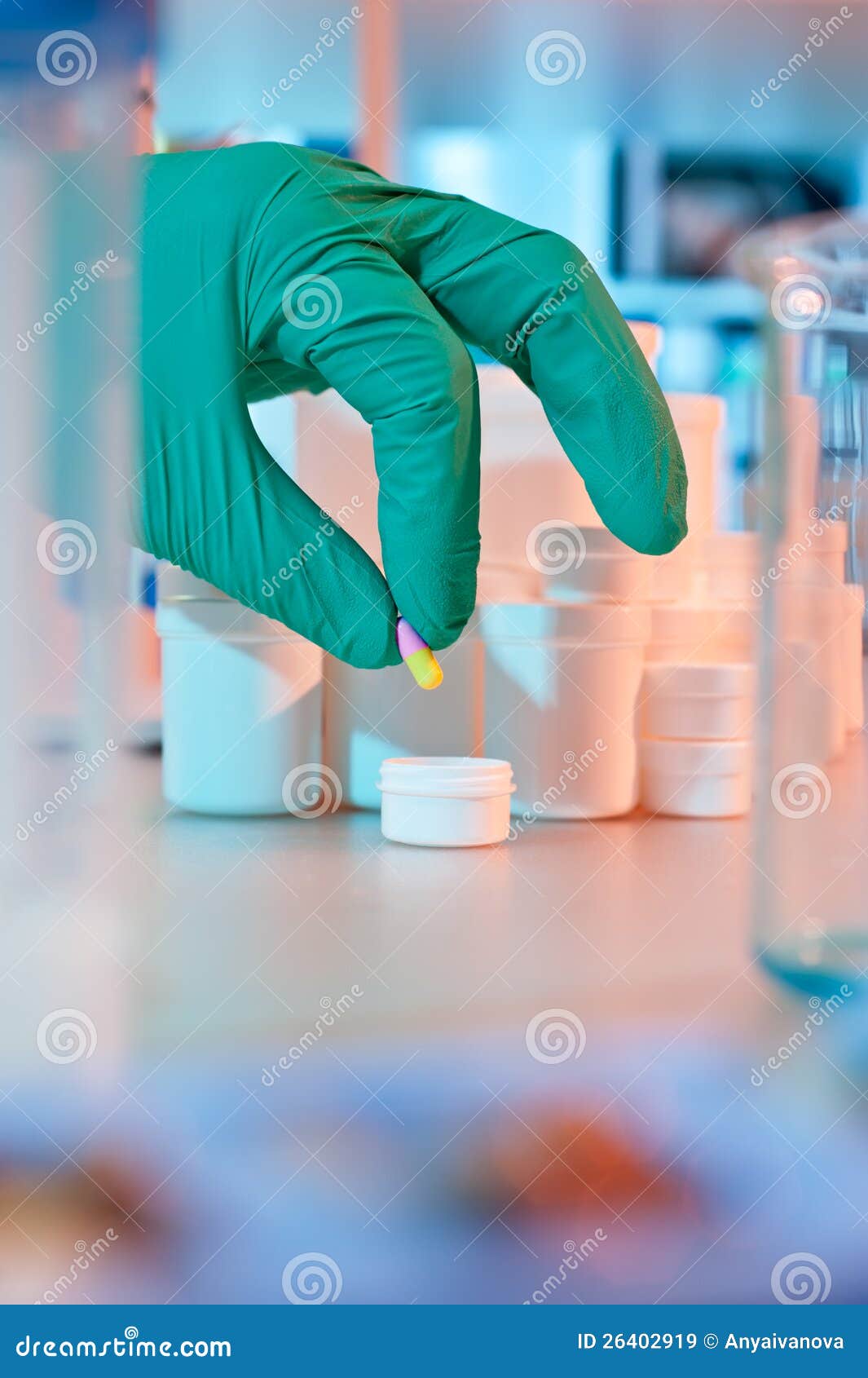 Packing Medical Prescriptions Stock Image - Image of clinic, laboratory ...