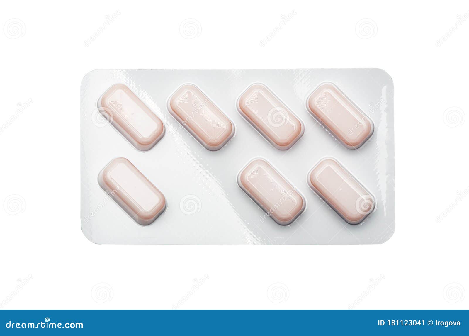 Packing Oval, Rectangular Orange Pills, Tablets Stock Image - Image of ...