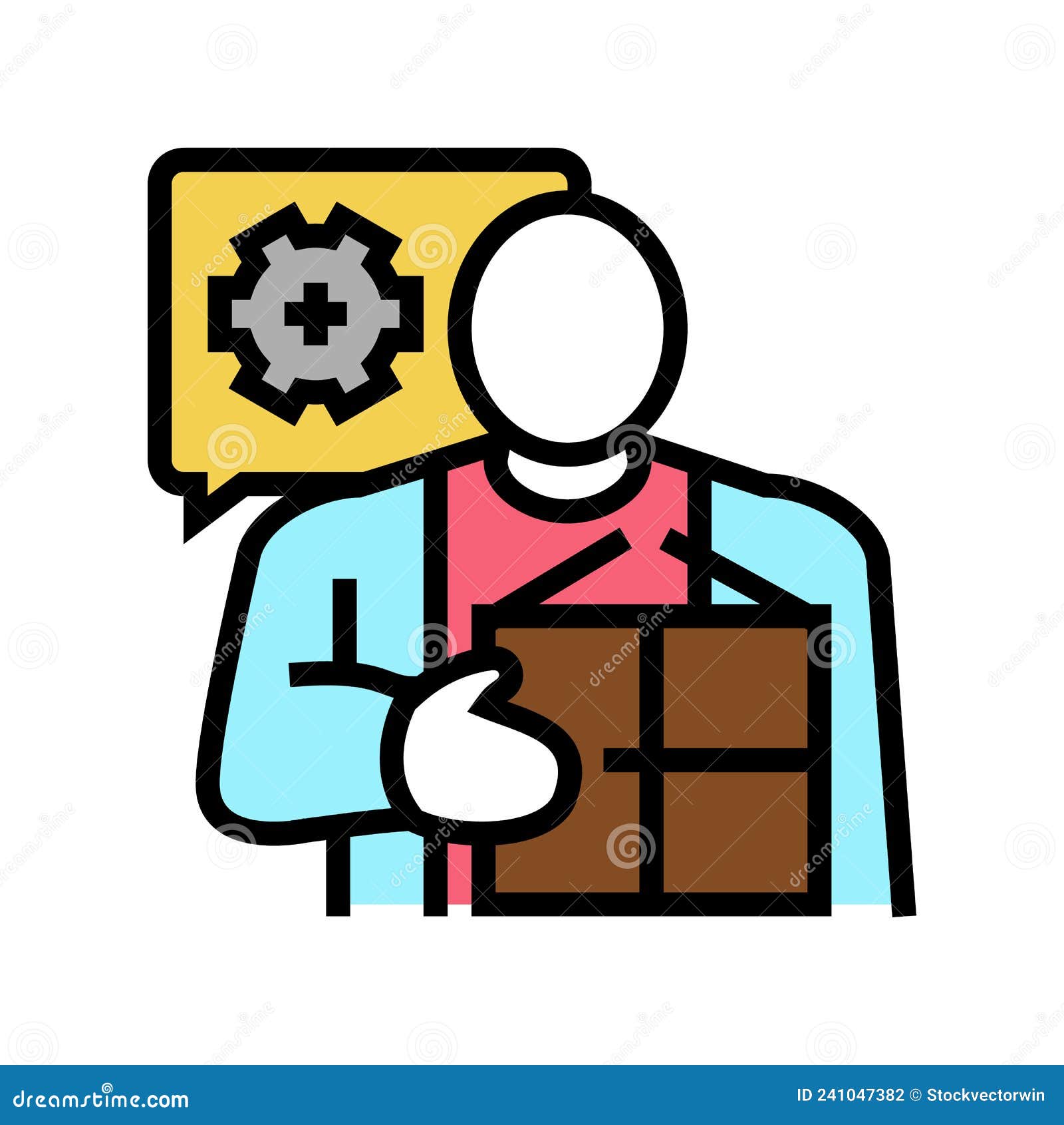 Facilitator Icon, Black Vector Sign With Editable Strokes, Concept ... Facilitator Icon, Black Vector Sign With Editable Strokes, Concept ...