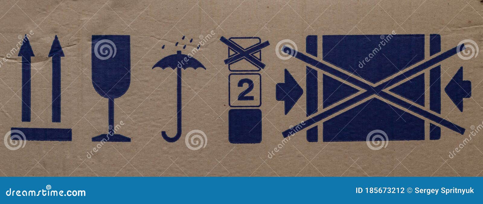 Set Of Packing Symbols Royalty-Free Stock Image | CartoonDealer.com ...