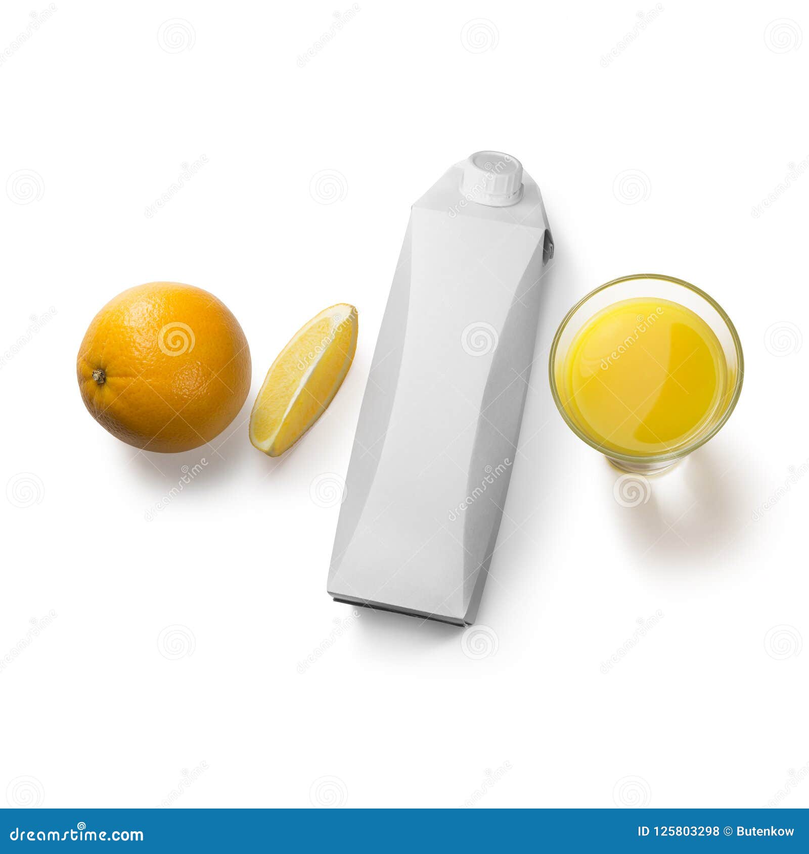 Packing template for juice stock photo. Image of container - 125803298
