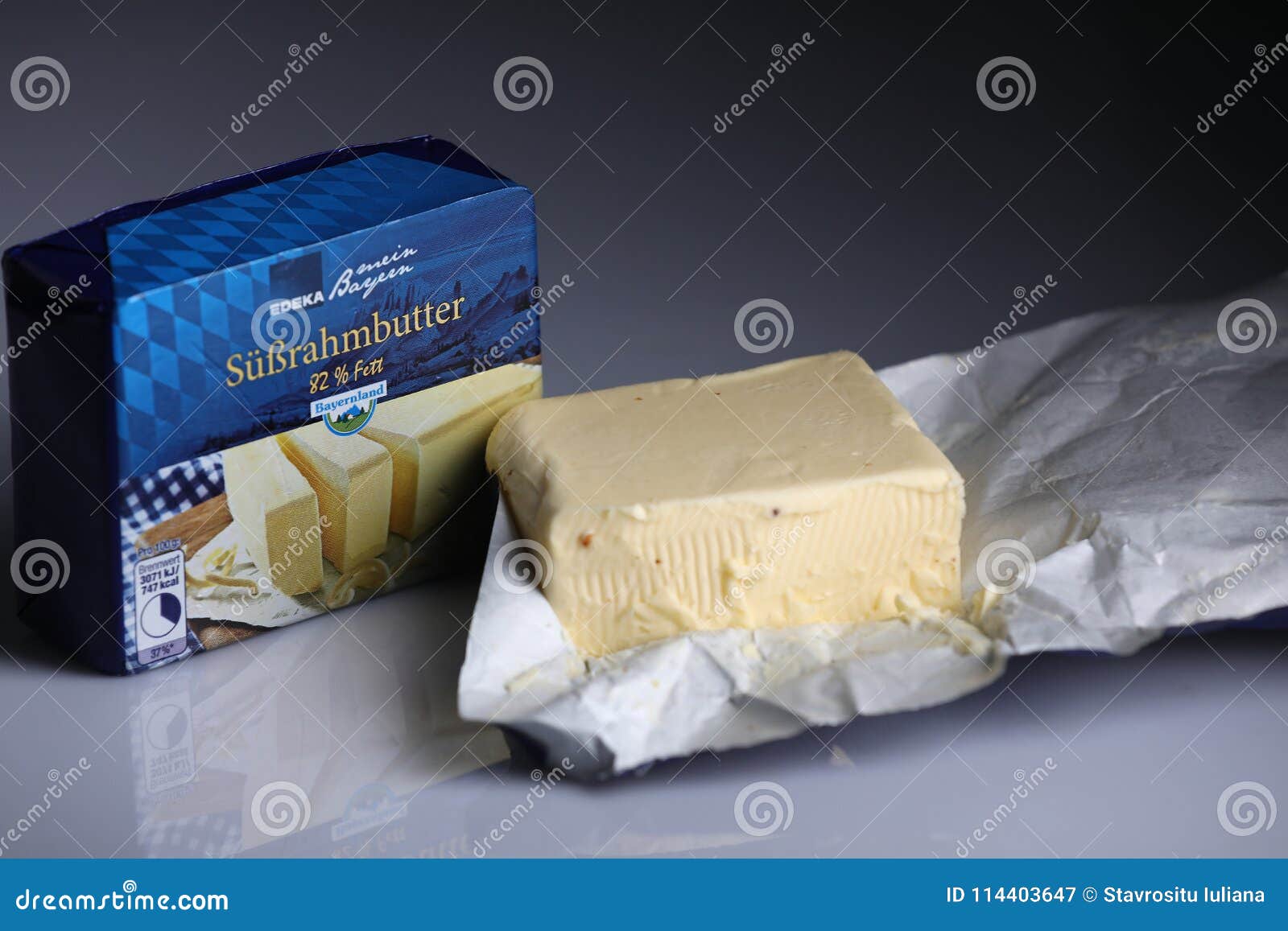 Pack of butter editorial photography. Image of healthy - 114403647