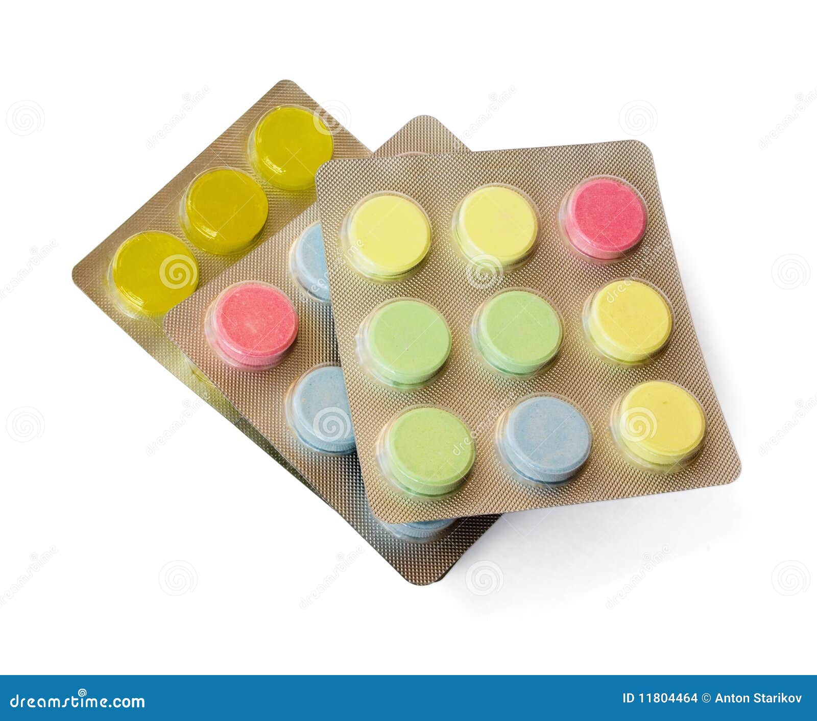 Packs of colored pills stock photo. Image of concepts - 11804464