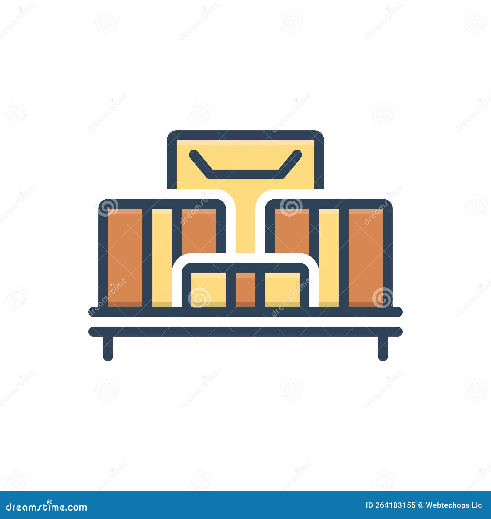Color Illustration Icon for Packs, Product and Parcel Stock Vector ...