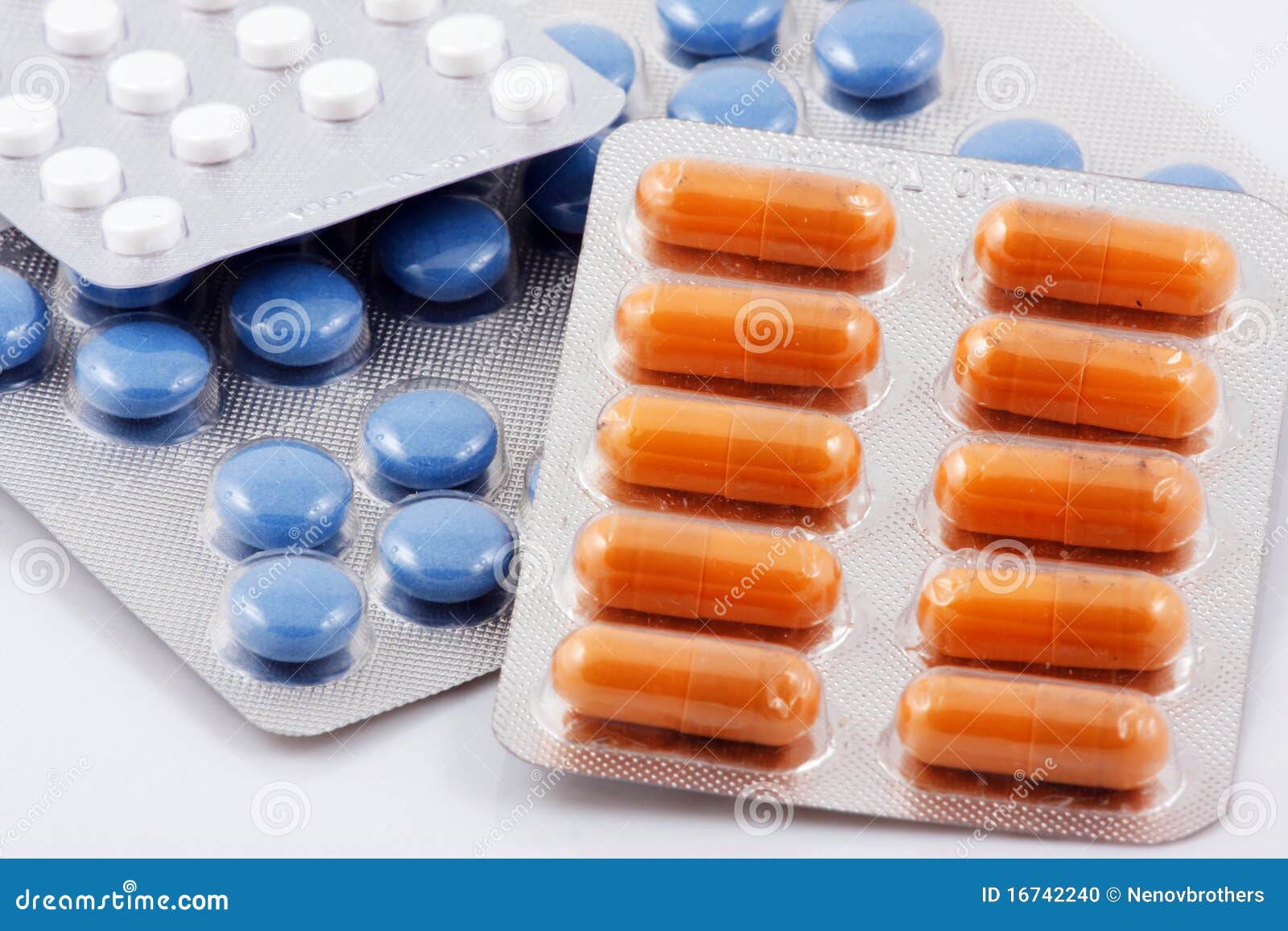 Packs of pills stock photo. Image of medical, cancer - 16742240