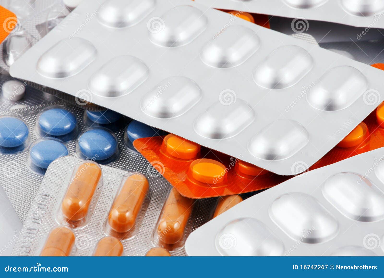 Packs of pills stock image. Image of healthy, nurse, exercise - 16742267