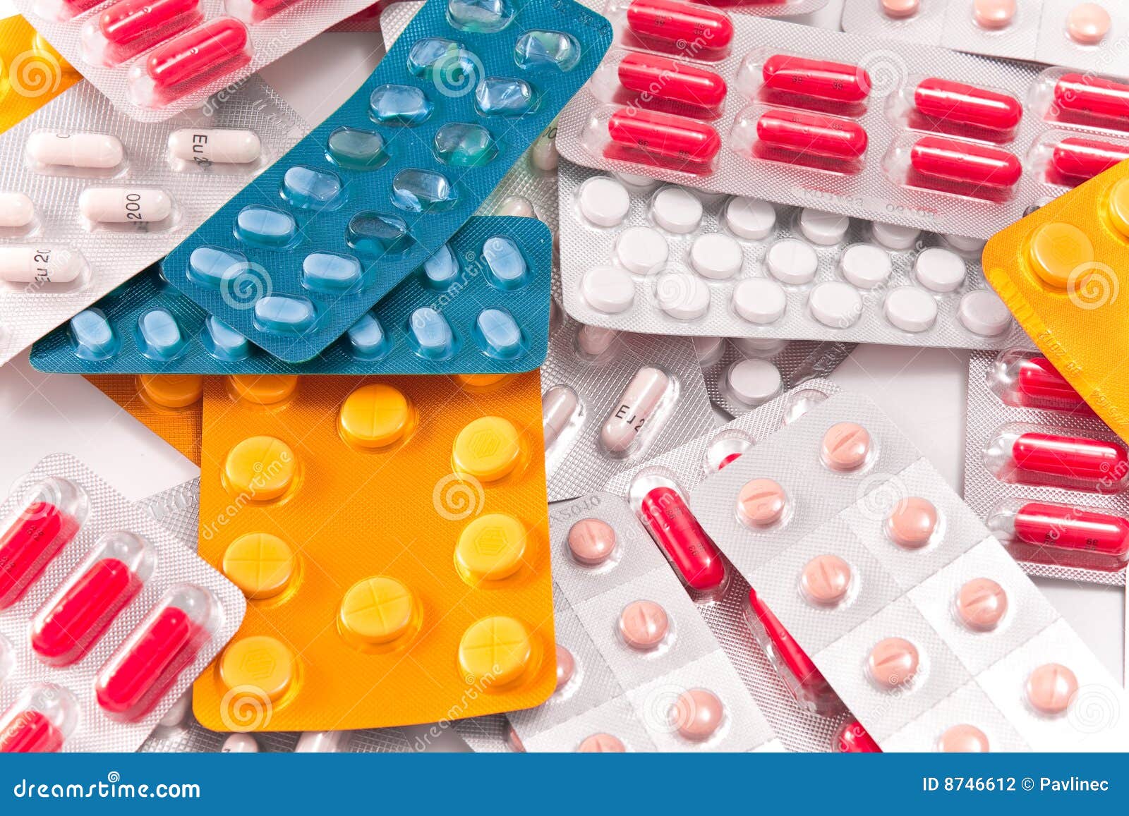 Packs of pills stock photo. Image of blister, concept - 8746612