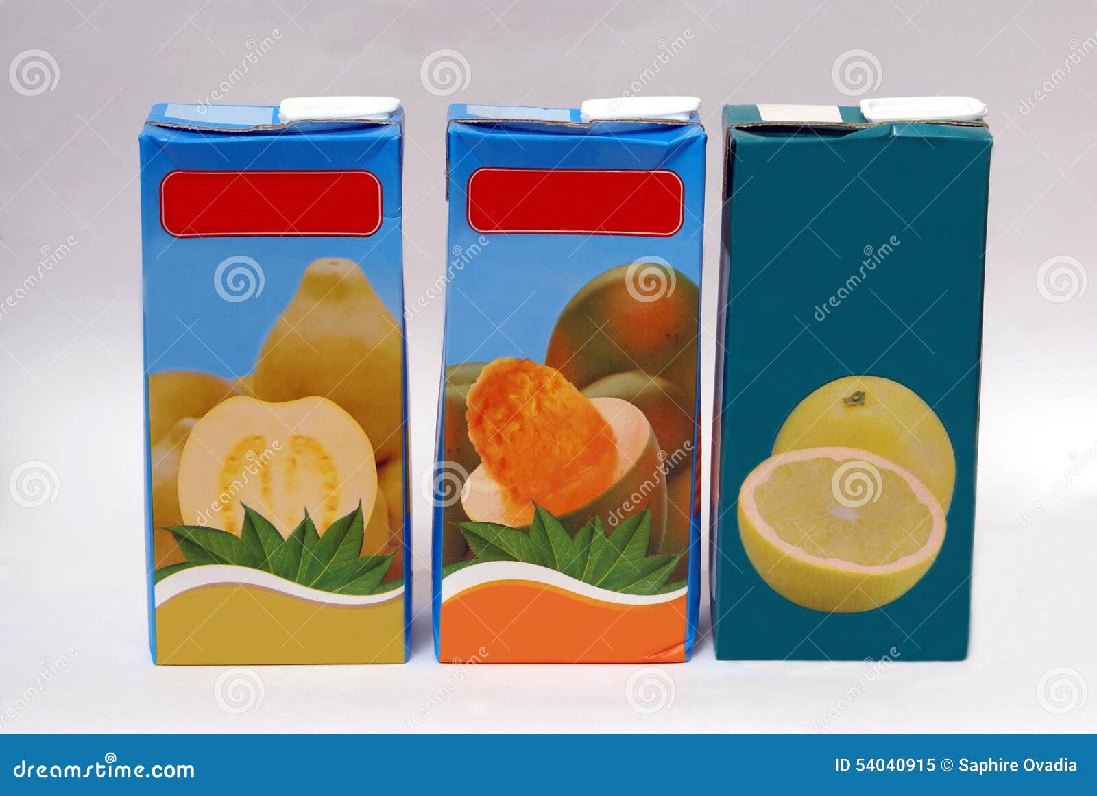 Packs of Tropical Fruit Juice Drinks Stock Image - Image of objects ...