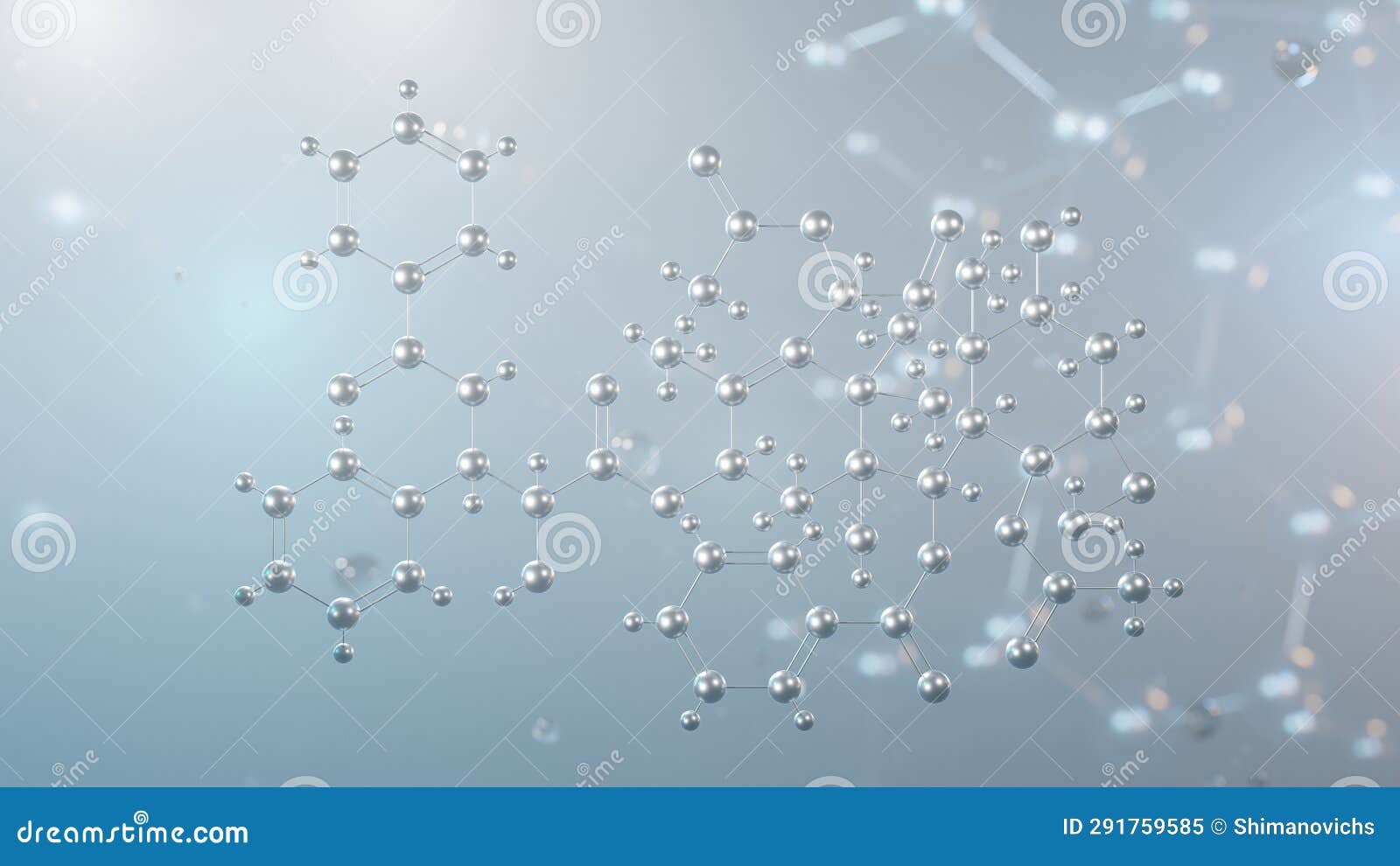 Paclitaxel Molecular Structure, 3d Model Molecule, Antineoplastic ...