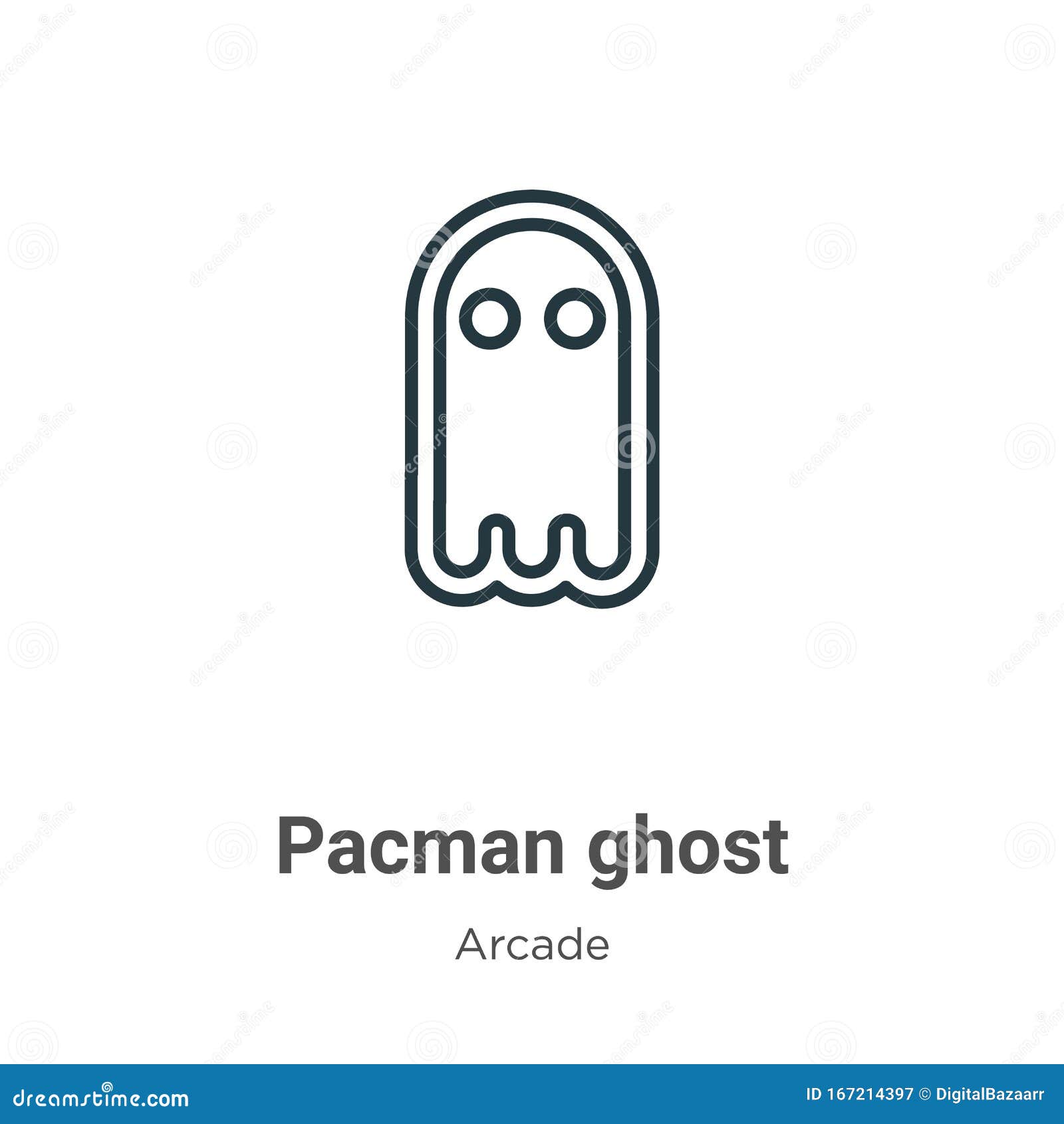 Pacman Ghost Vector