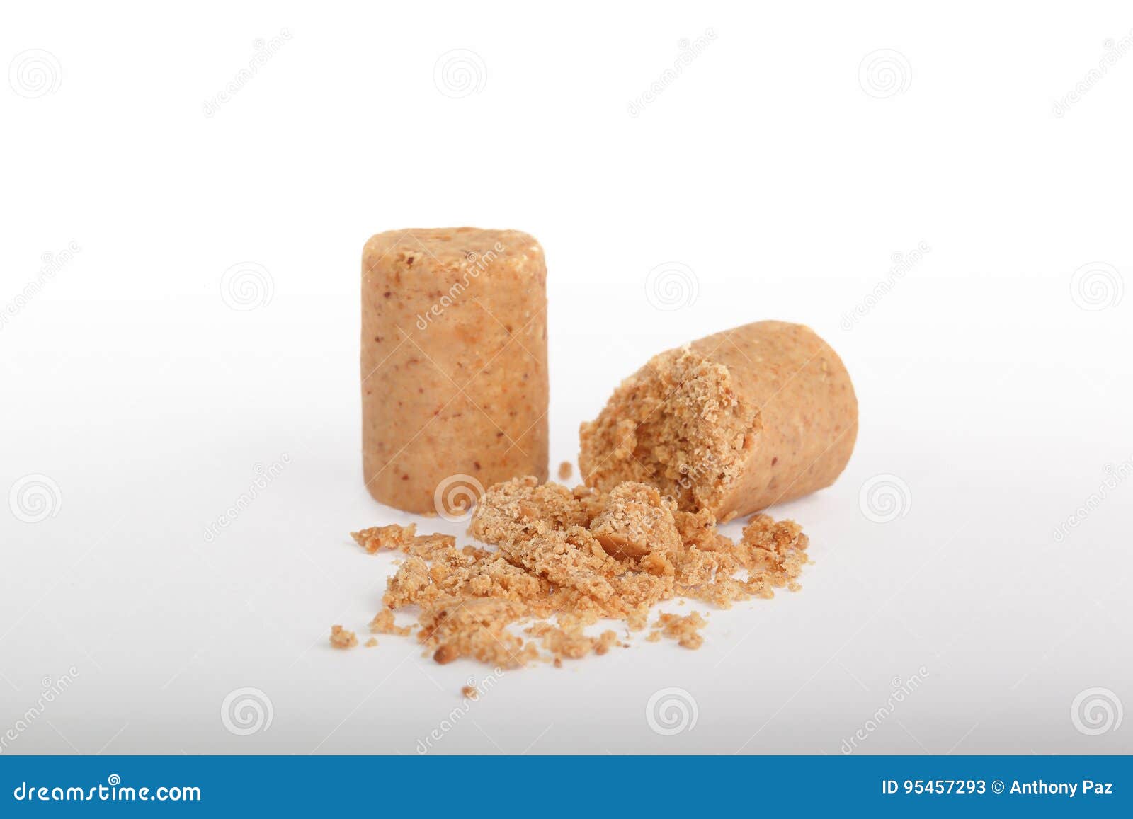 Pacoca.Traditional Brazilian Peanut Candy. Stock Image - Image of ...