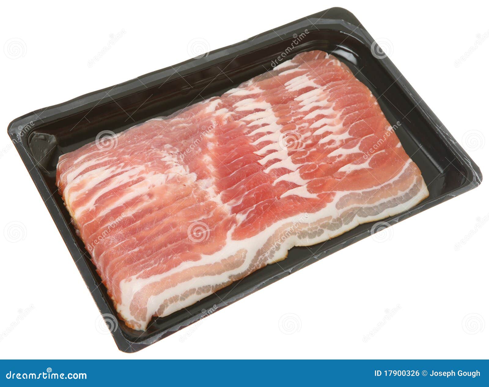 Pacote de bacon foto de stock. Imagem de refrigerado - 17900326