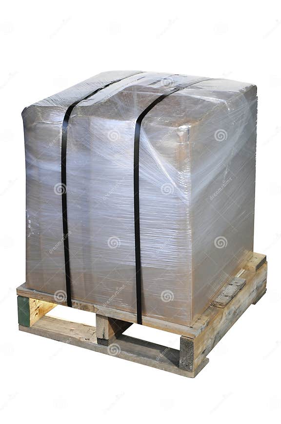 Pacote do transporte imagem de stock. Imagem de emita - 14943943