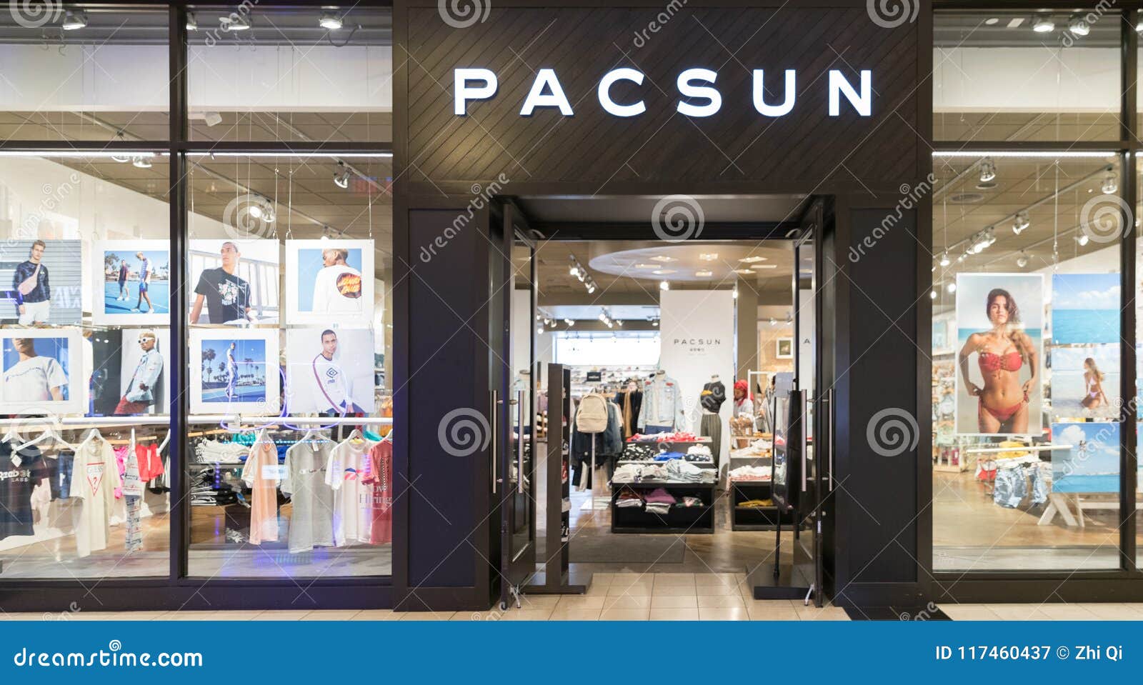 Pacsun Logo on Store Front Sign Photographie éditorial - Image du ...