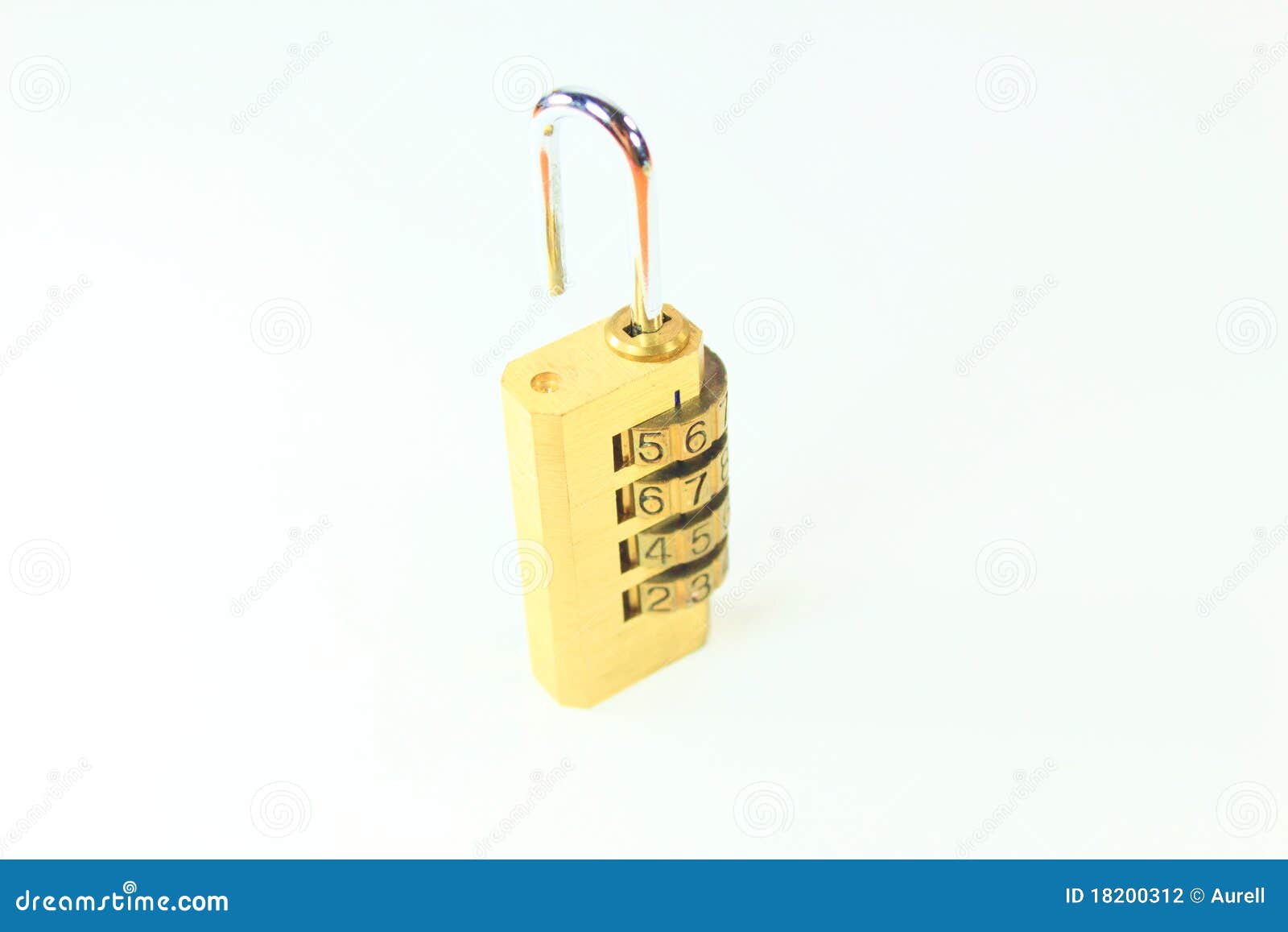 Pad lock stock photo. Image of security, lock, simple - 18200312