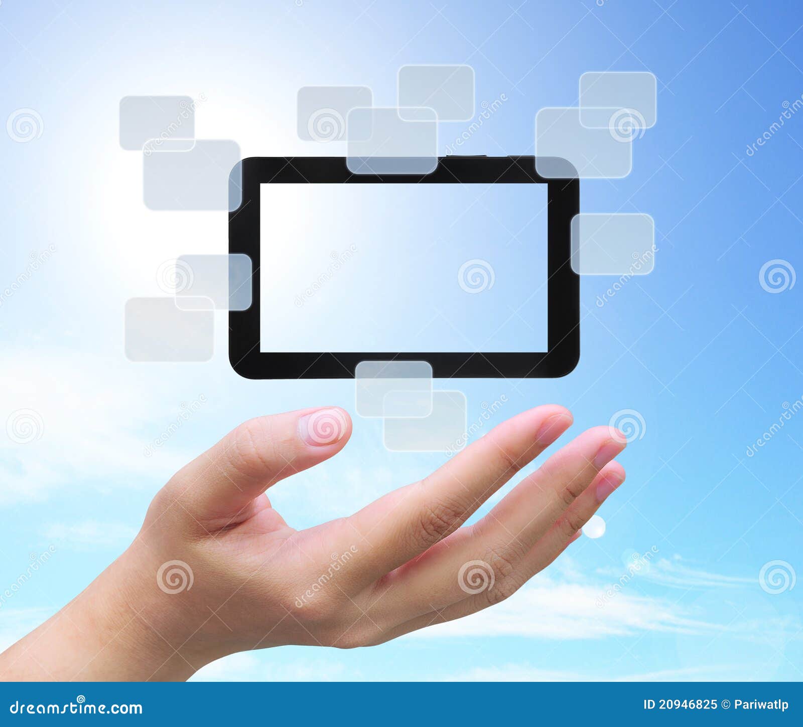 Pad PC stock image. Image of interface, notebook, digital - 20946825