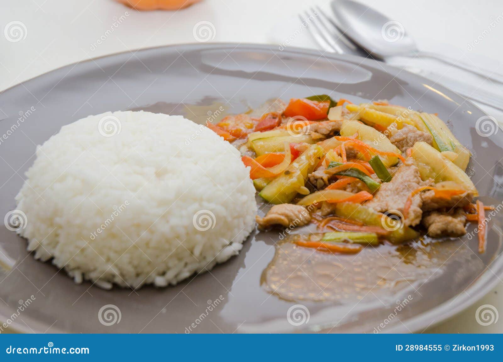 Pad Priao Wan, thai food stock image. Image of cuisine - 28984555