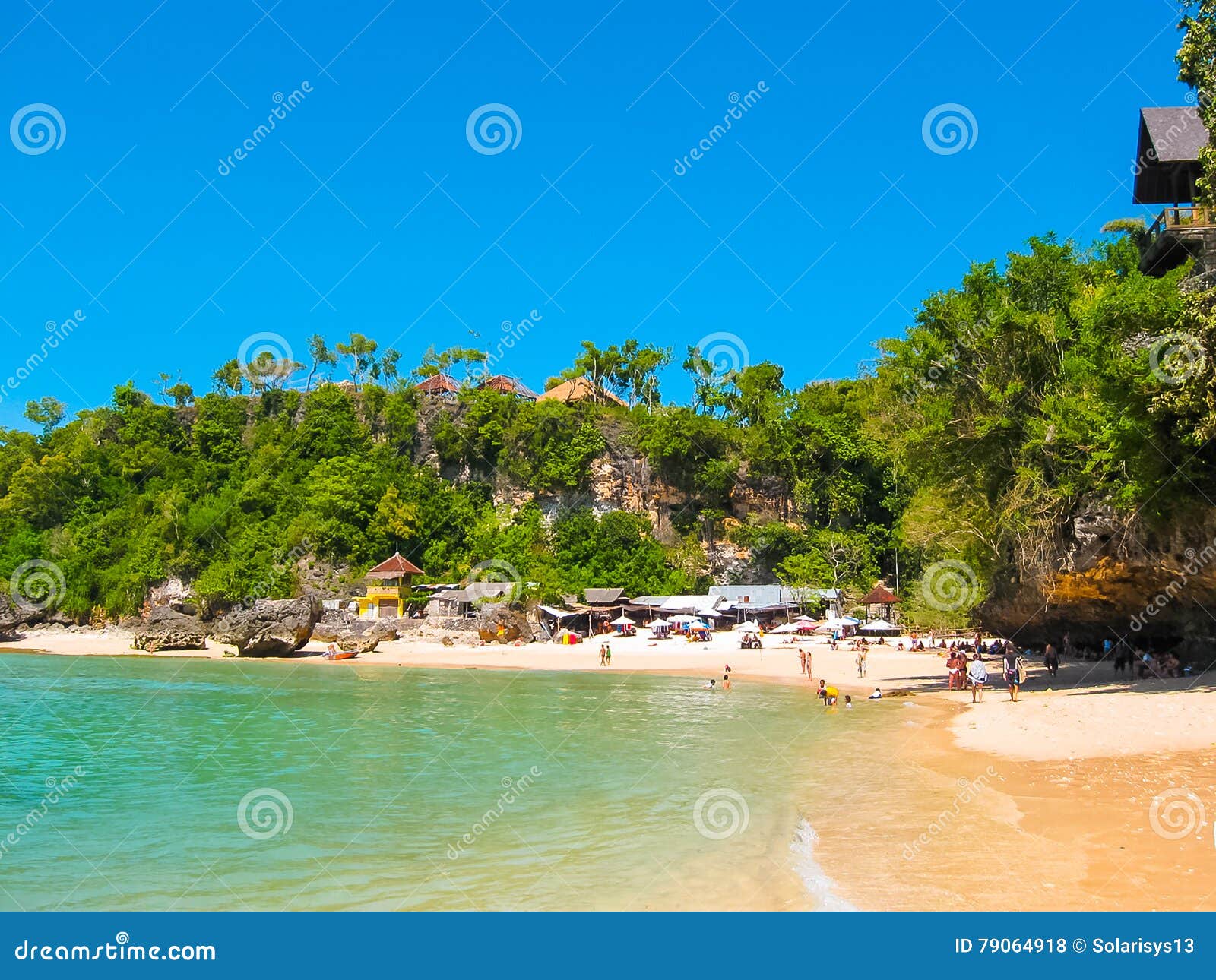 Padang Beach, Bali stock photo. Image of resort, landscape - 79064918