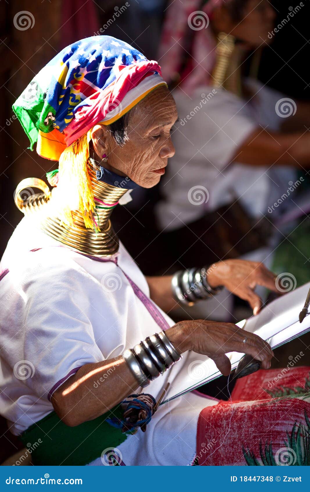 Padaung Tribe women editorial stock photo. Image of journey - 18447348