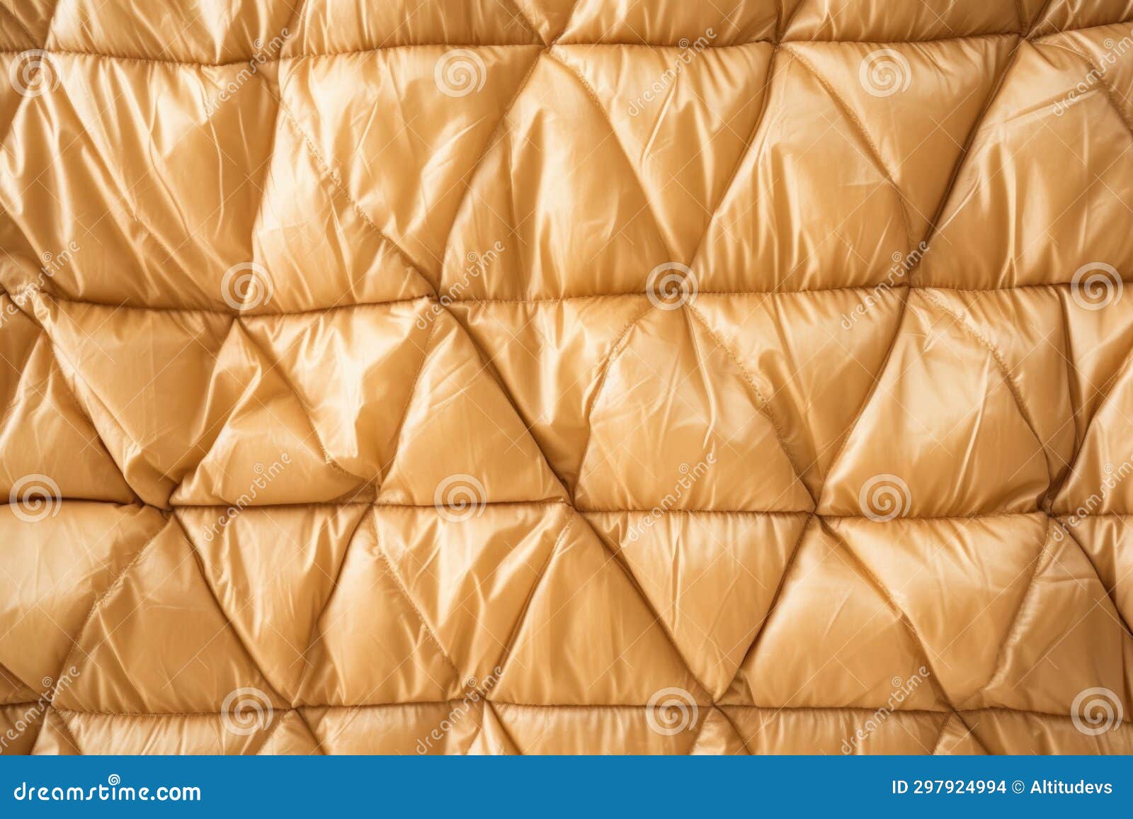 Padded Cotton Jacket Texture Under Soft Light Stock Photo - Image of ...