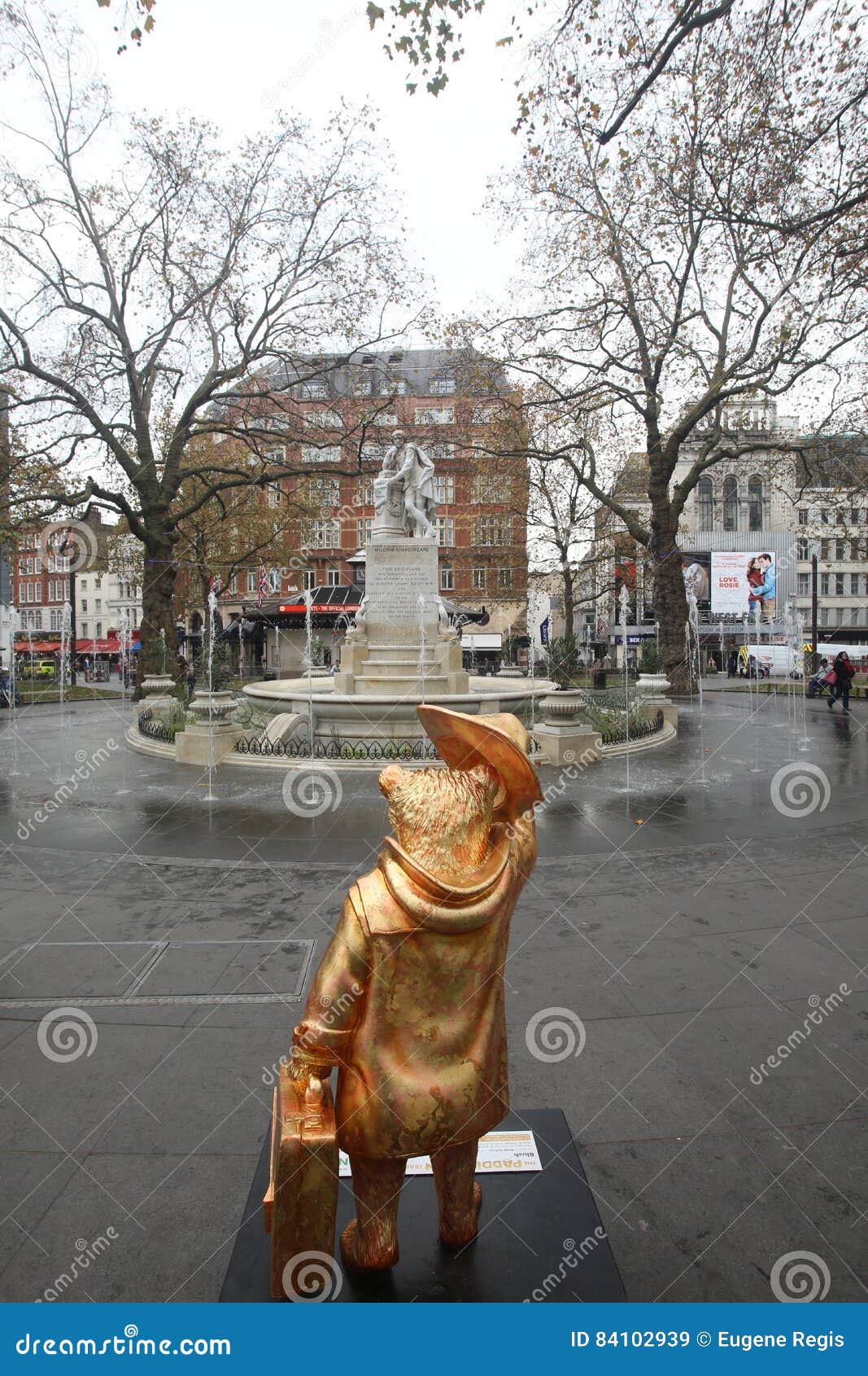 Paddington Bear Statue, London Editorial Stock Image - Image of maida ...