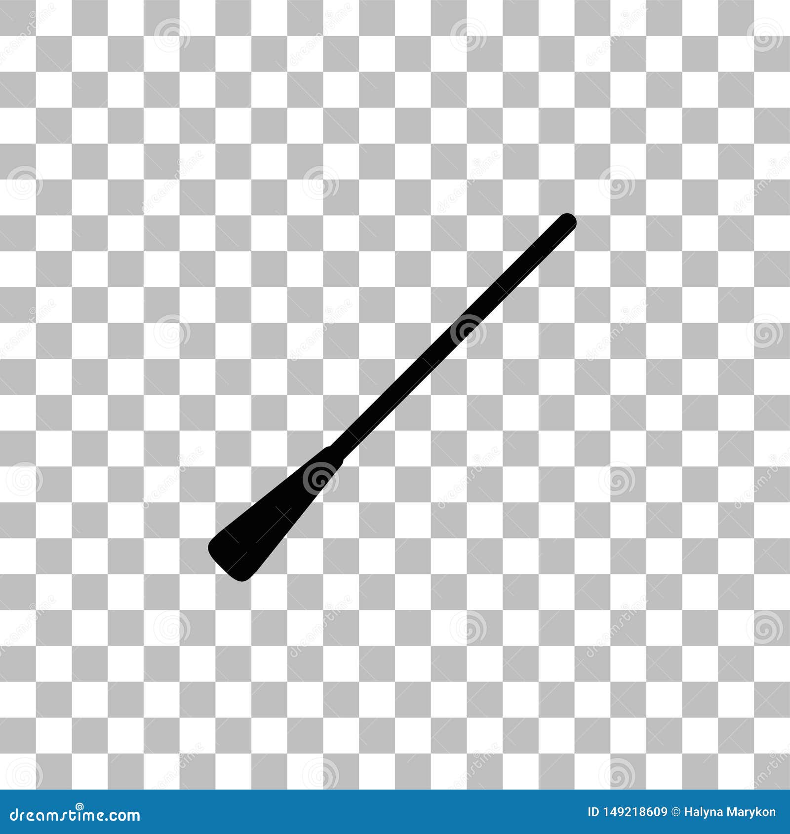 Paddle icon flat stock vector. Illustration of river - 149218609