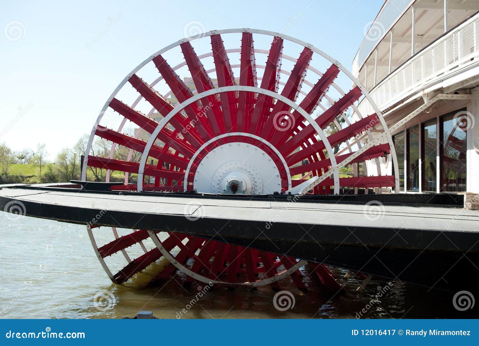 Paddle Boat Leaving Bridge Royalty-Free Stock Photography ...