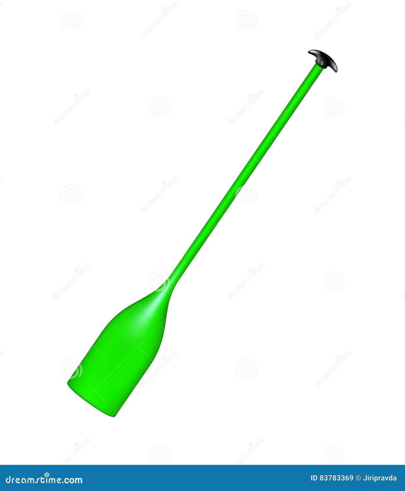 Paddle in green design stock vector. Illustration of exhilaration ...