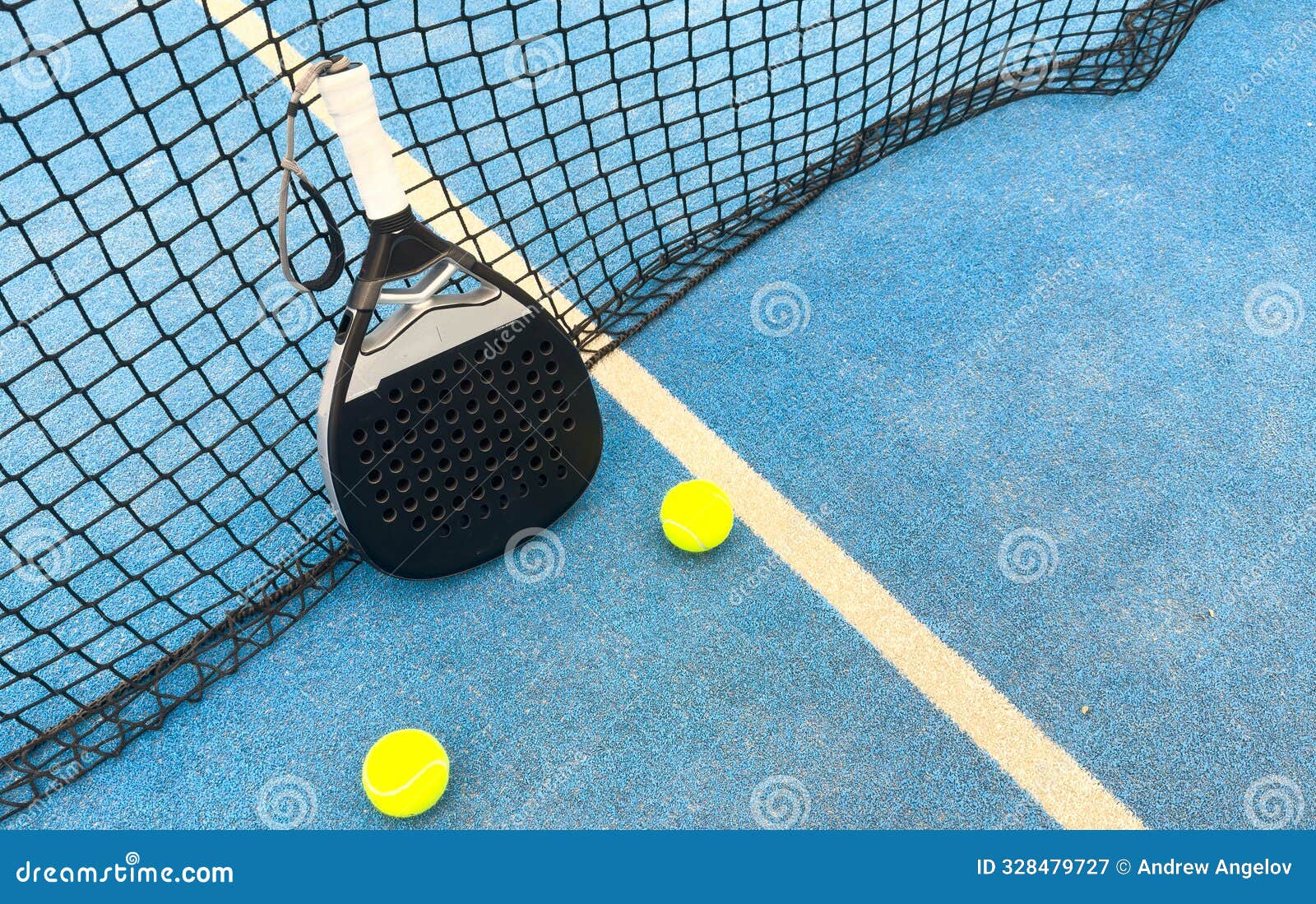 Paddle Objects on Blue Turf Stock Image - Image of hobby, blue: 328479727