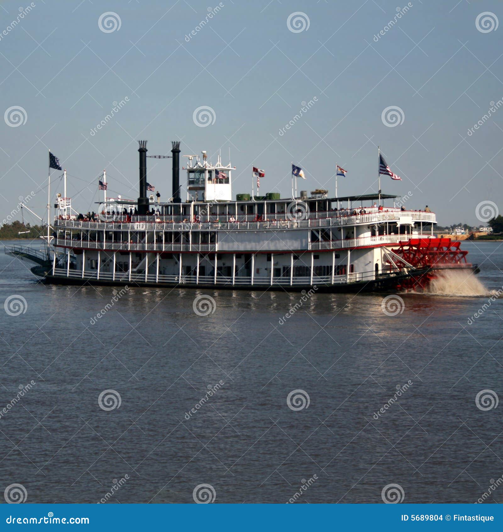 Paddle steamer stock photo. Image of paddle, transportation - 5689804