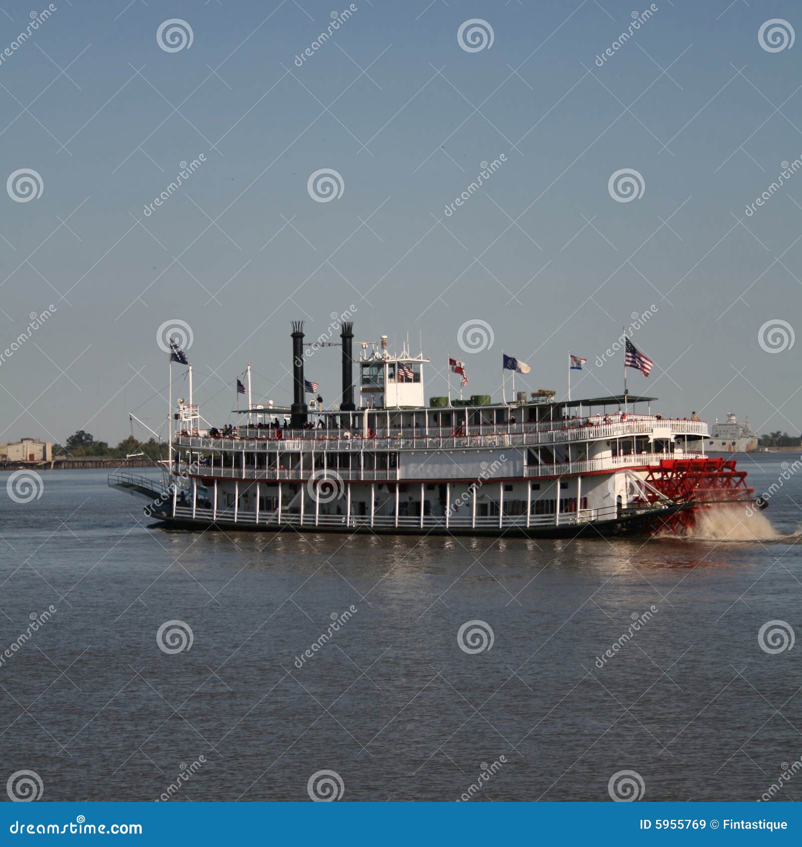 Paddle steamer stock image. Image of paddle, vehicle, steamer - 5955769