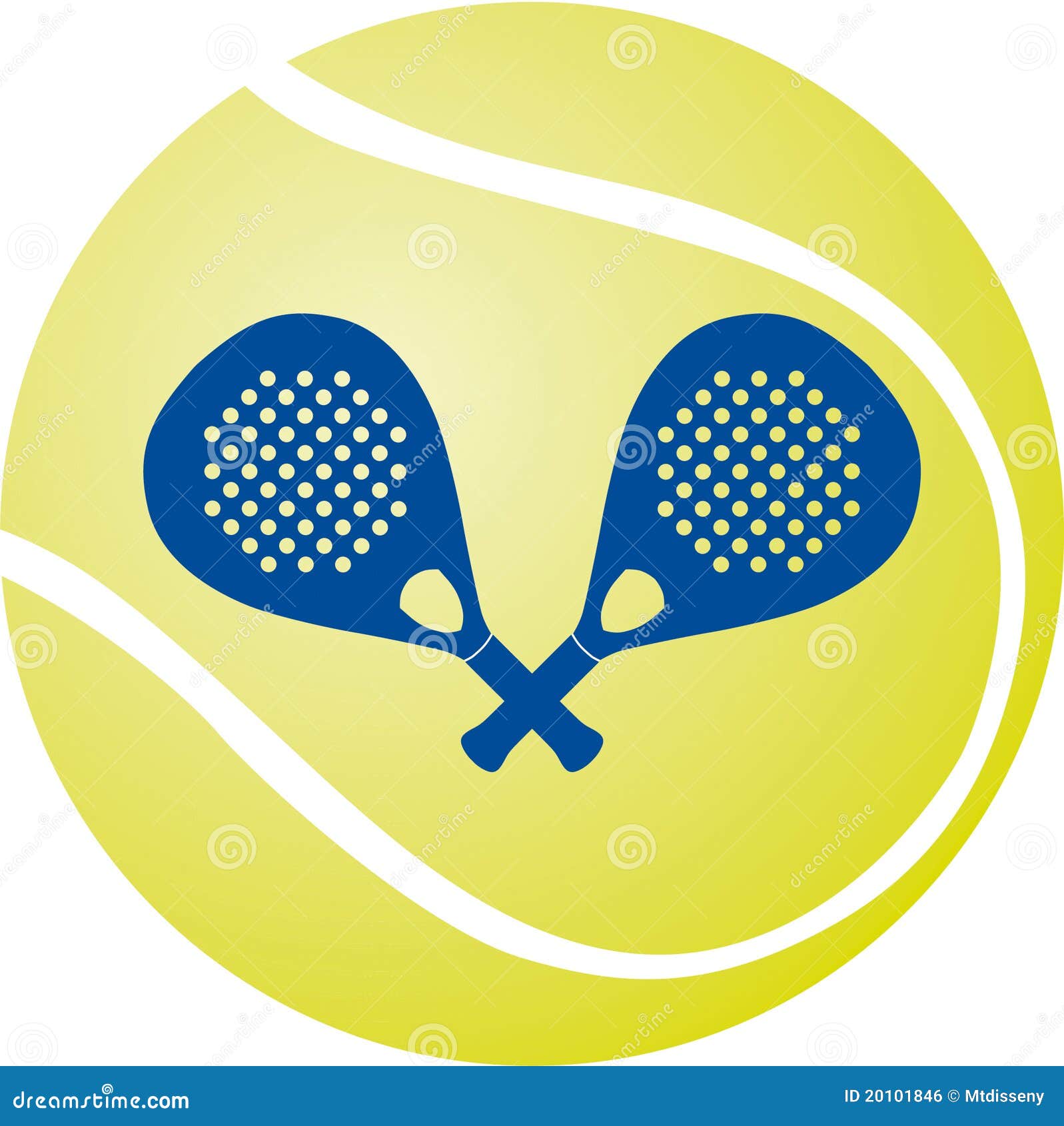 Paddle - Tennis stock vector. Illustration of network - 20101846