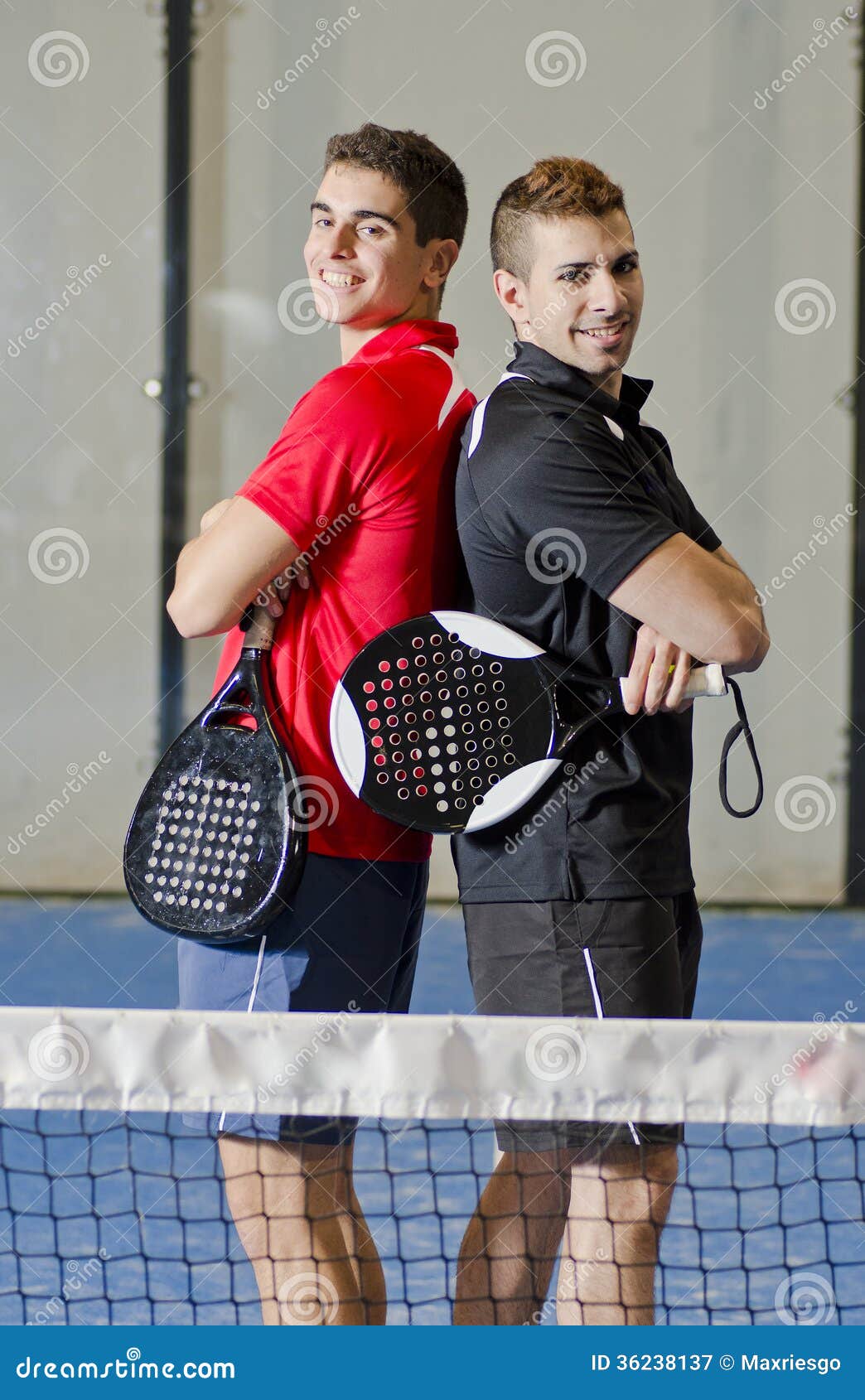 Paddle tennis friends stock image. Image of padel, latin - 36238137