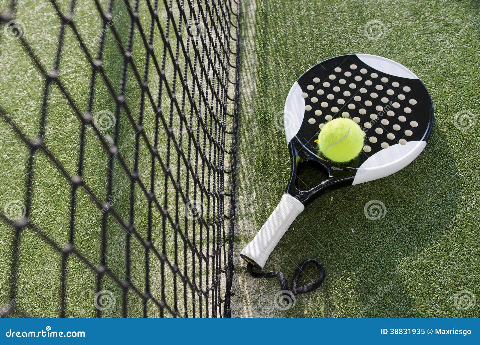 Paddle tennis objects stock image. Image of racket, game - 38831935