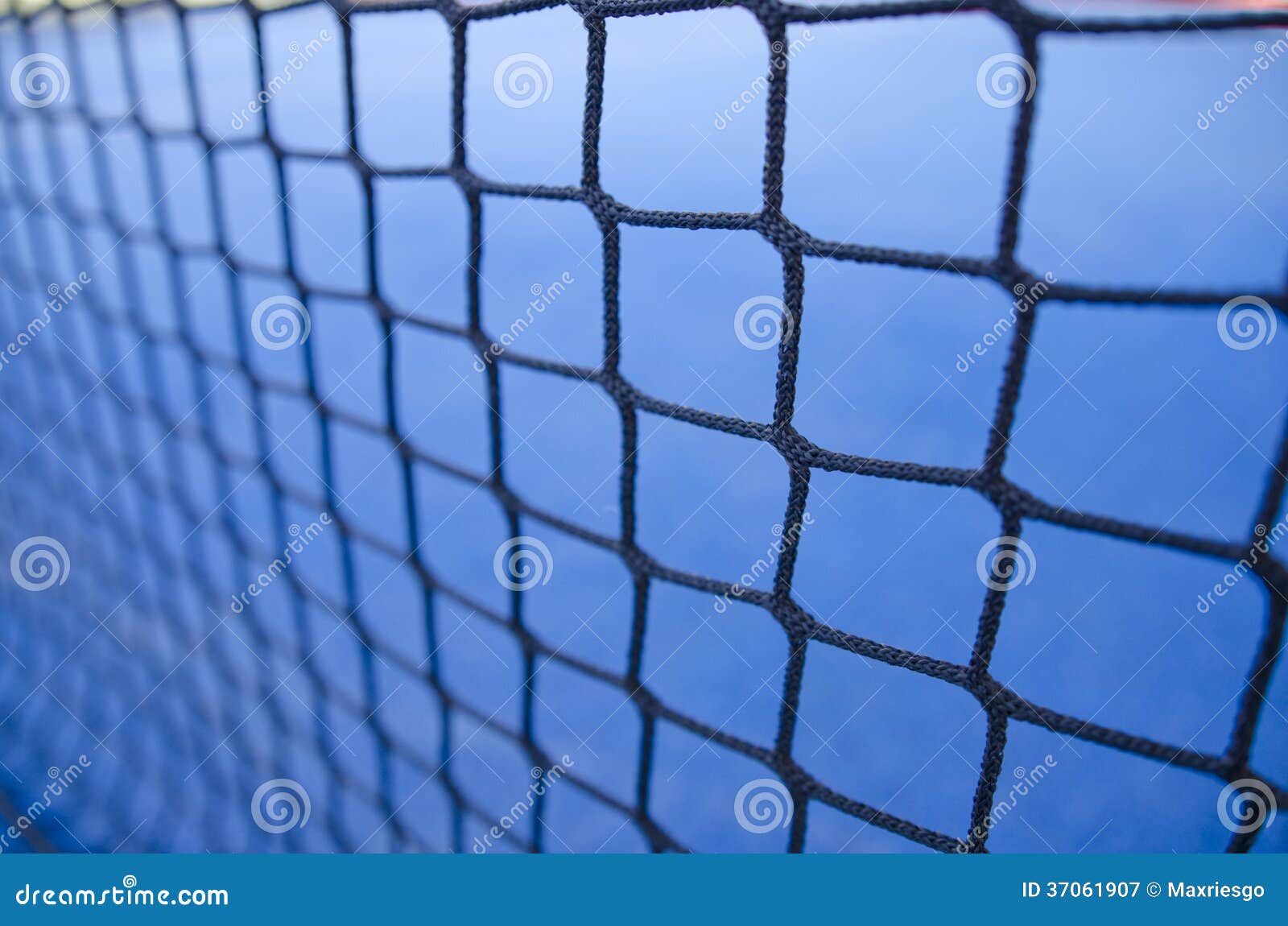 Paddle Tennis or Tennis Net Stock Image - Image of blue, padel: 37061907