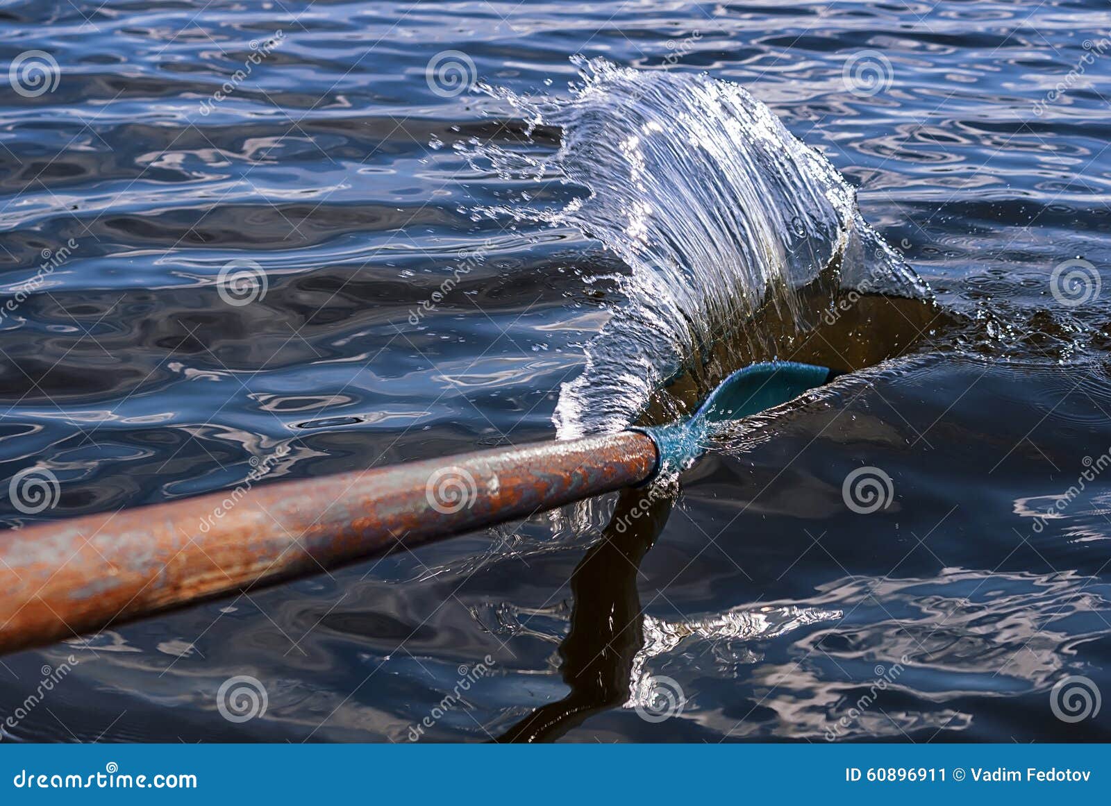 Paddle in water stock image. Image of paddle, splash - 60896911