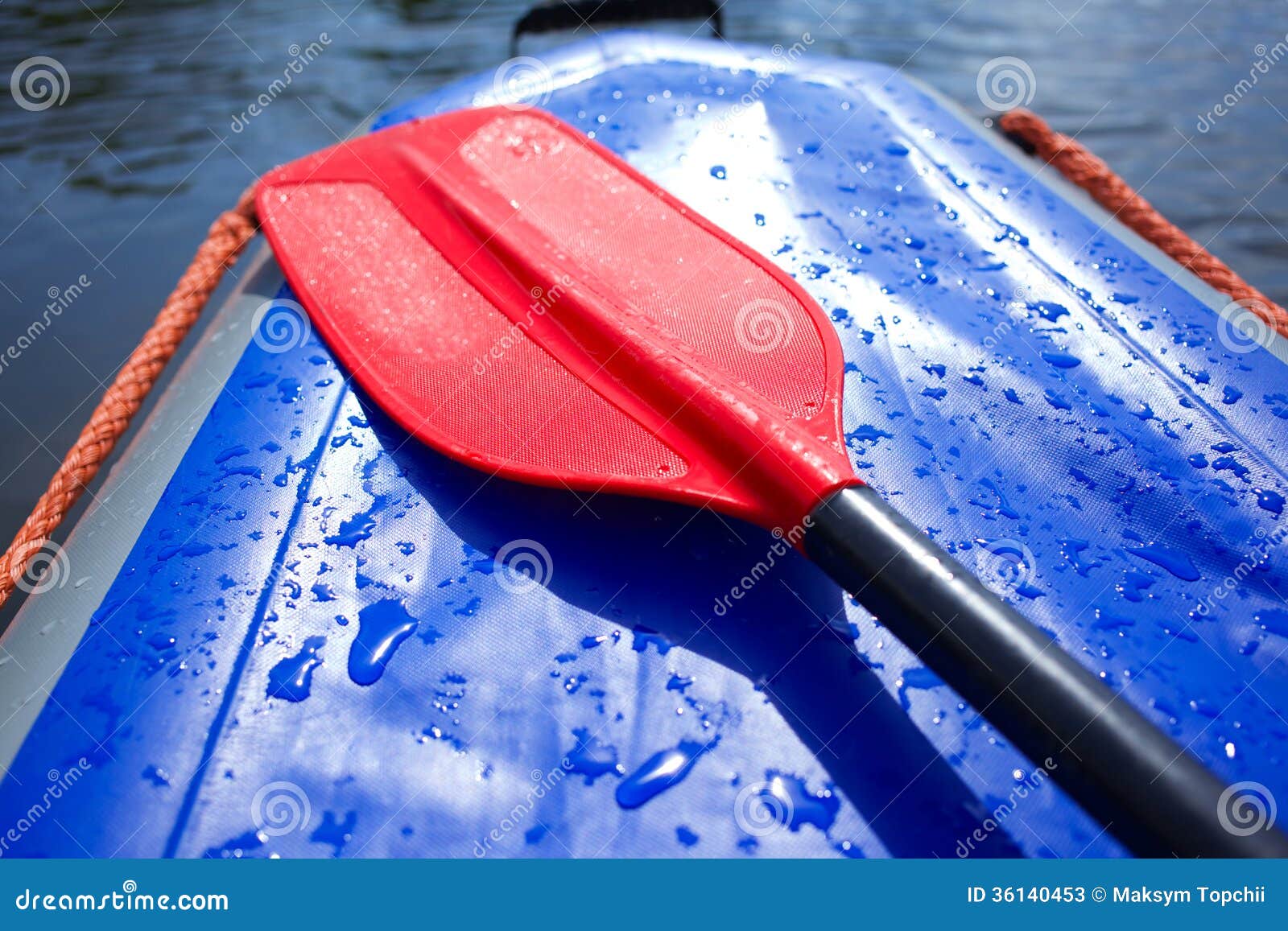 Paddles for White Water Rafting Stock Image - Image of control, motion ...