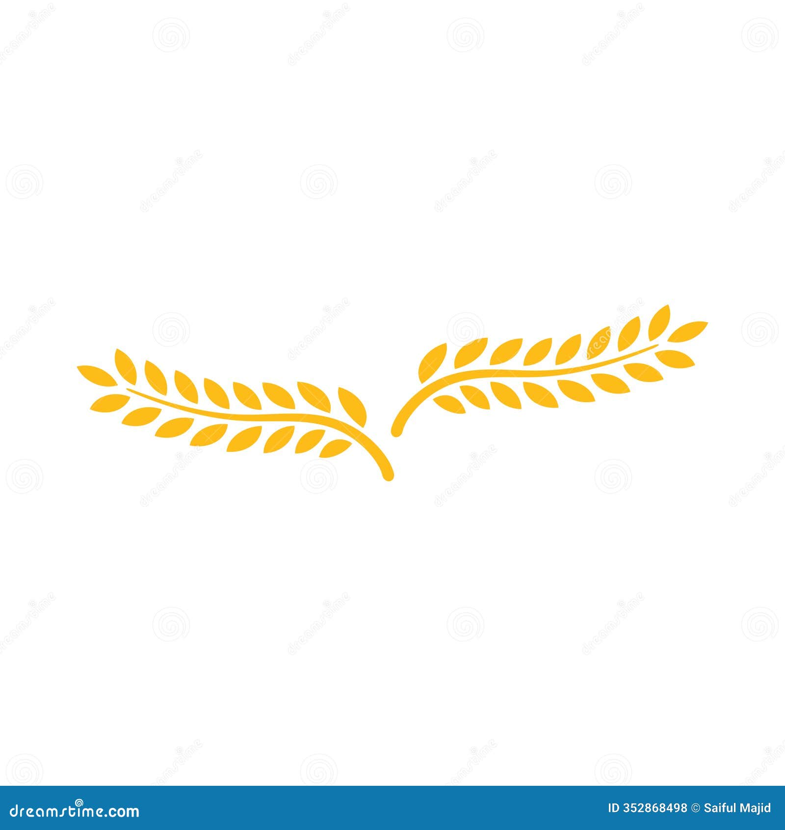 Paddy Logo Template Icon stock illustration. Illustration of design ...