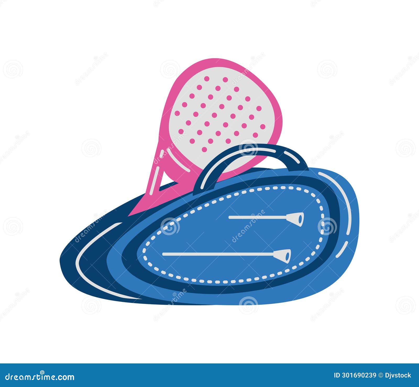 Padel tennis racket design stock vector. Illustration of design - 301690239